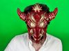 Cosplay Bull Face Mask - Angry Bull Mask 3D model 3D printable | CGTrader