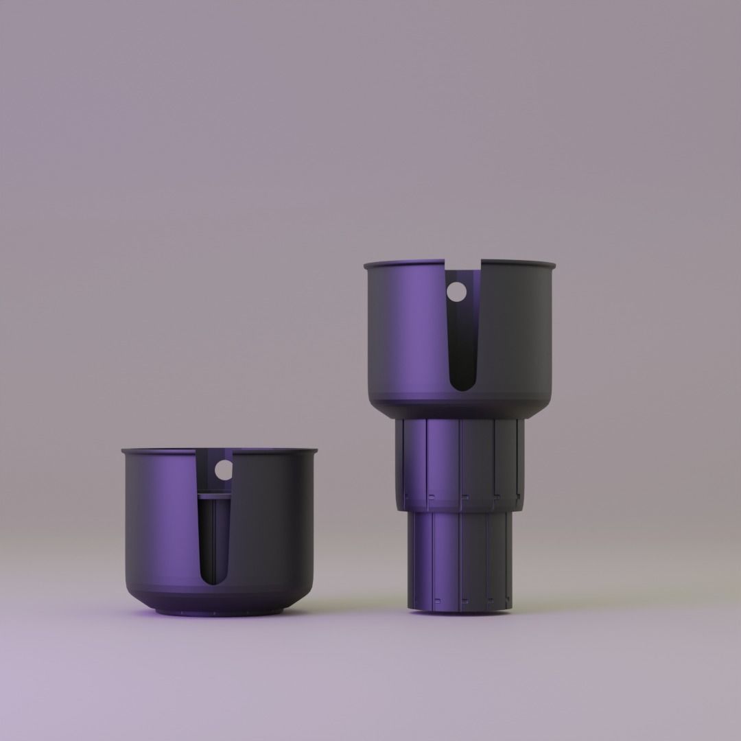Foldable cup holder for 3D print 3D model 3D printable | CGTrader
