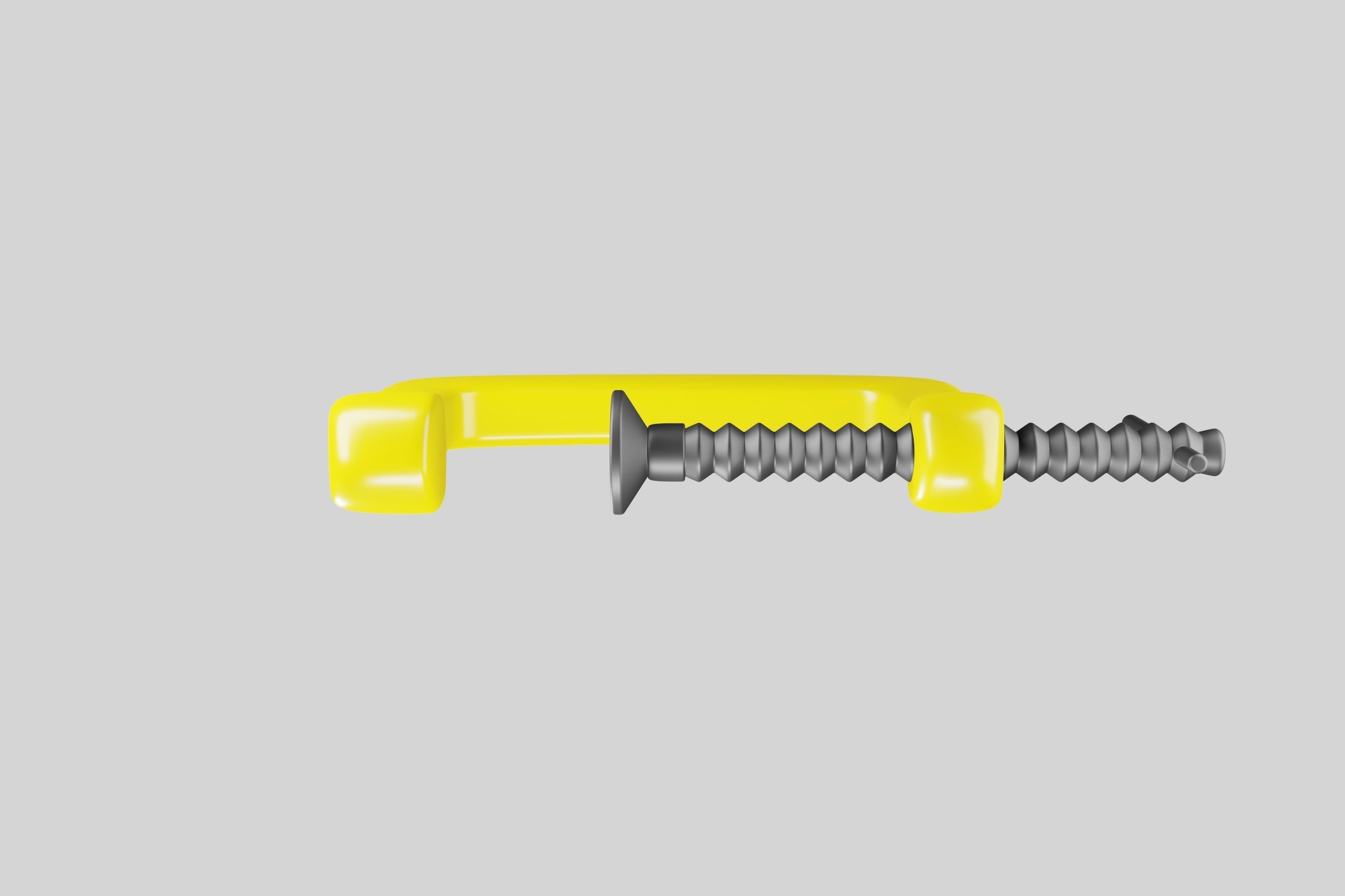 Clamp Yellow repair tool 3D model | CGTrader