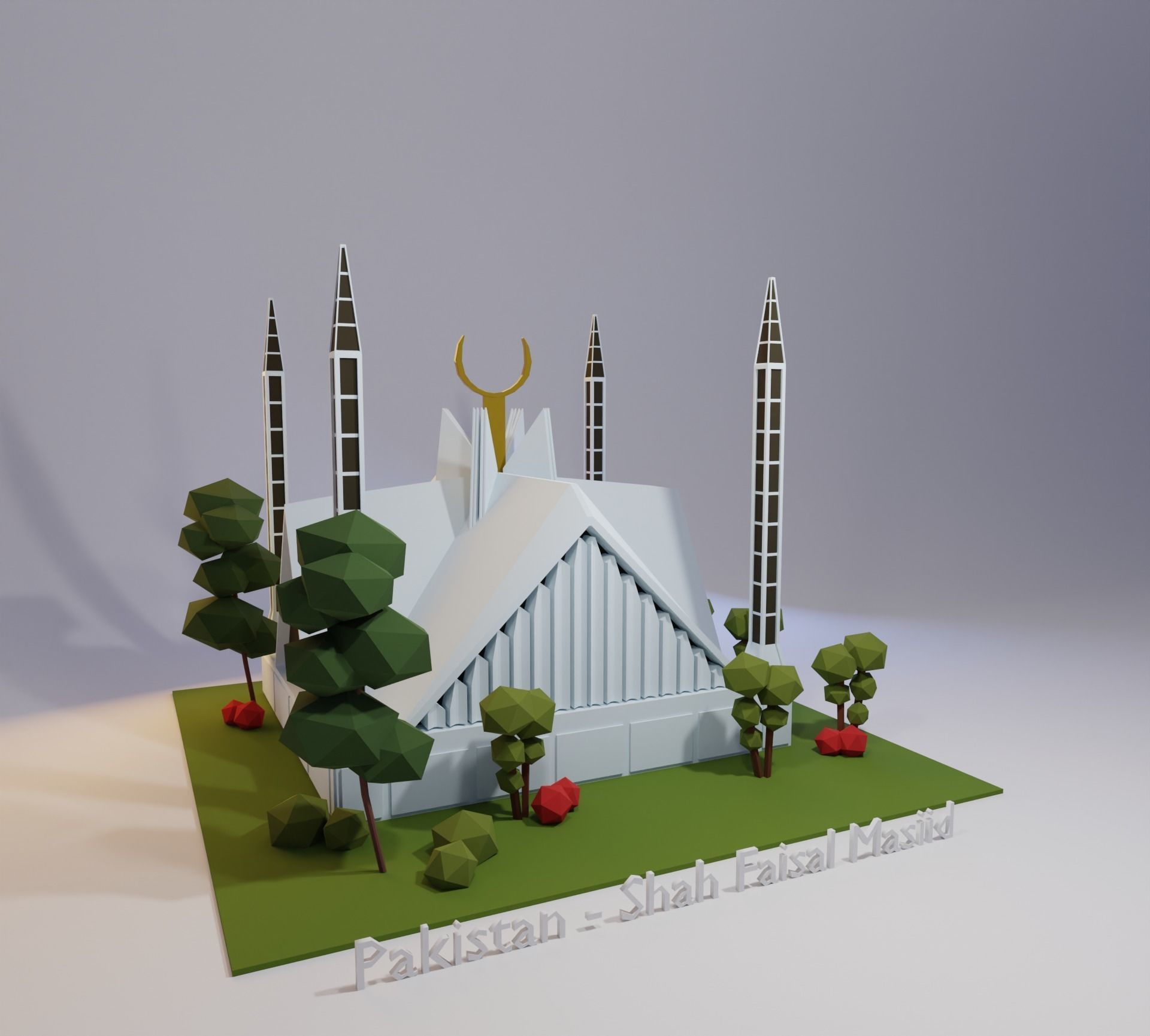 3D model Landmarks of the world P - Q VR / AR / low-poly | CGTrader