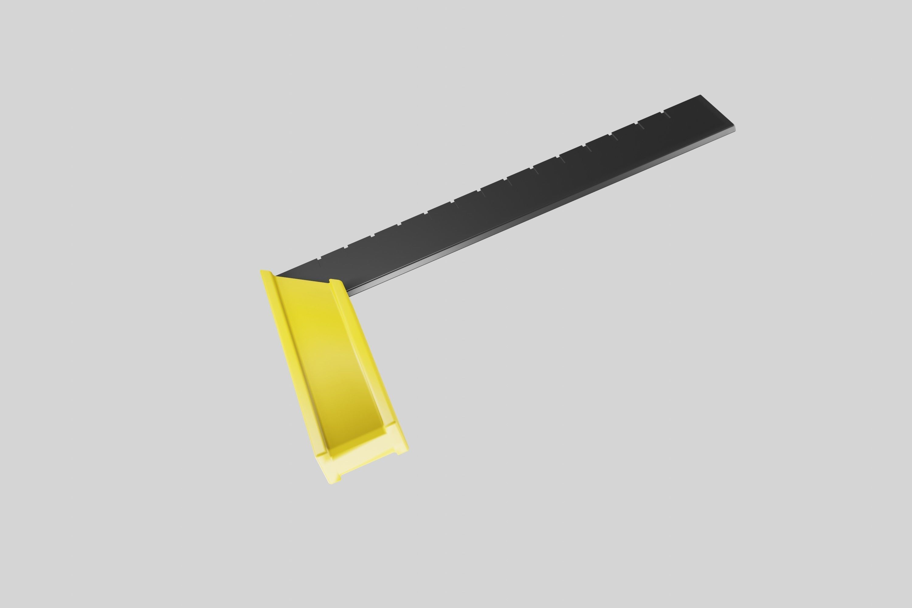 Building corner ruler measuring tool 3D model | CGTrader
