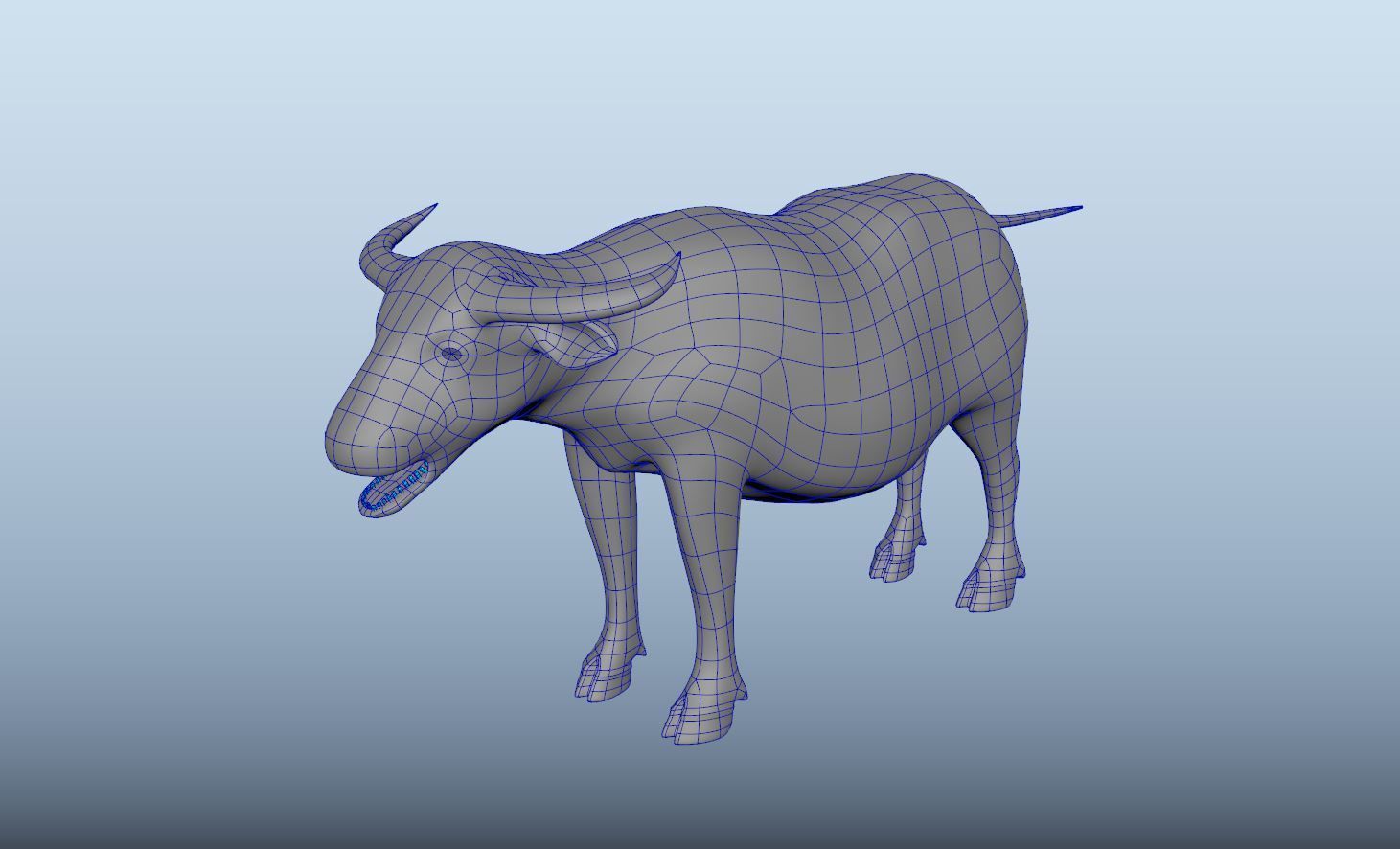 3D model Buffalo Animated VFX Grace VR / AR / low-poly | CGTrader