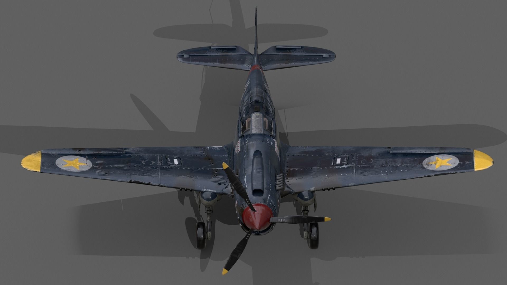 P40 WARHAWK 3D model | CGTrader