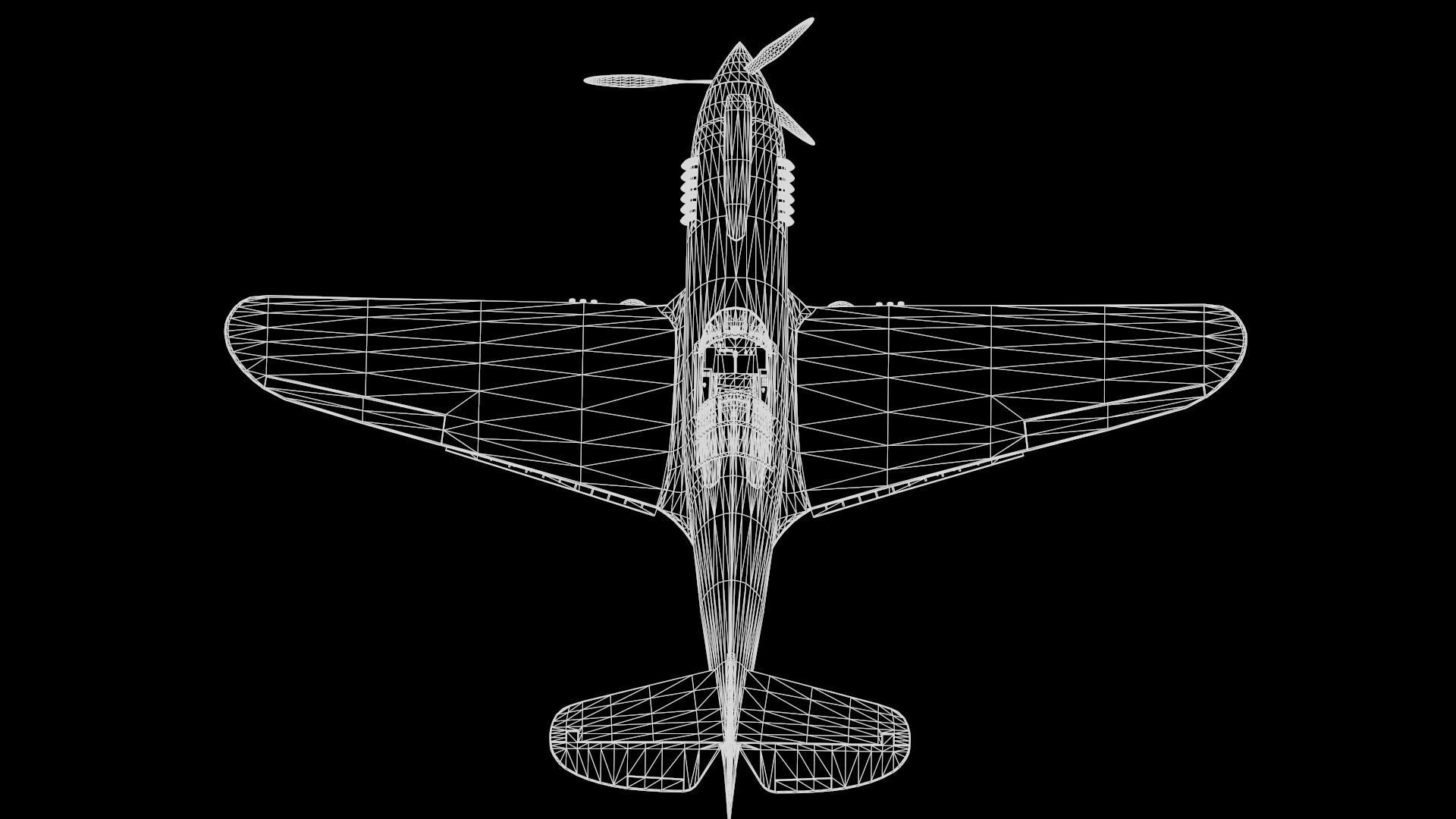 P40 WARHAWK 3D model | CGTrader