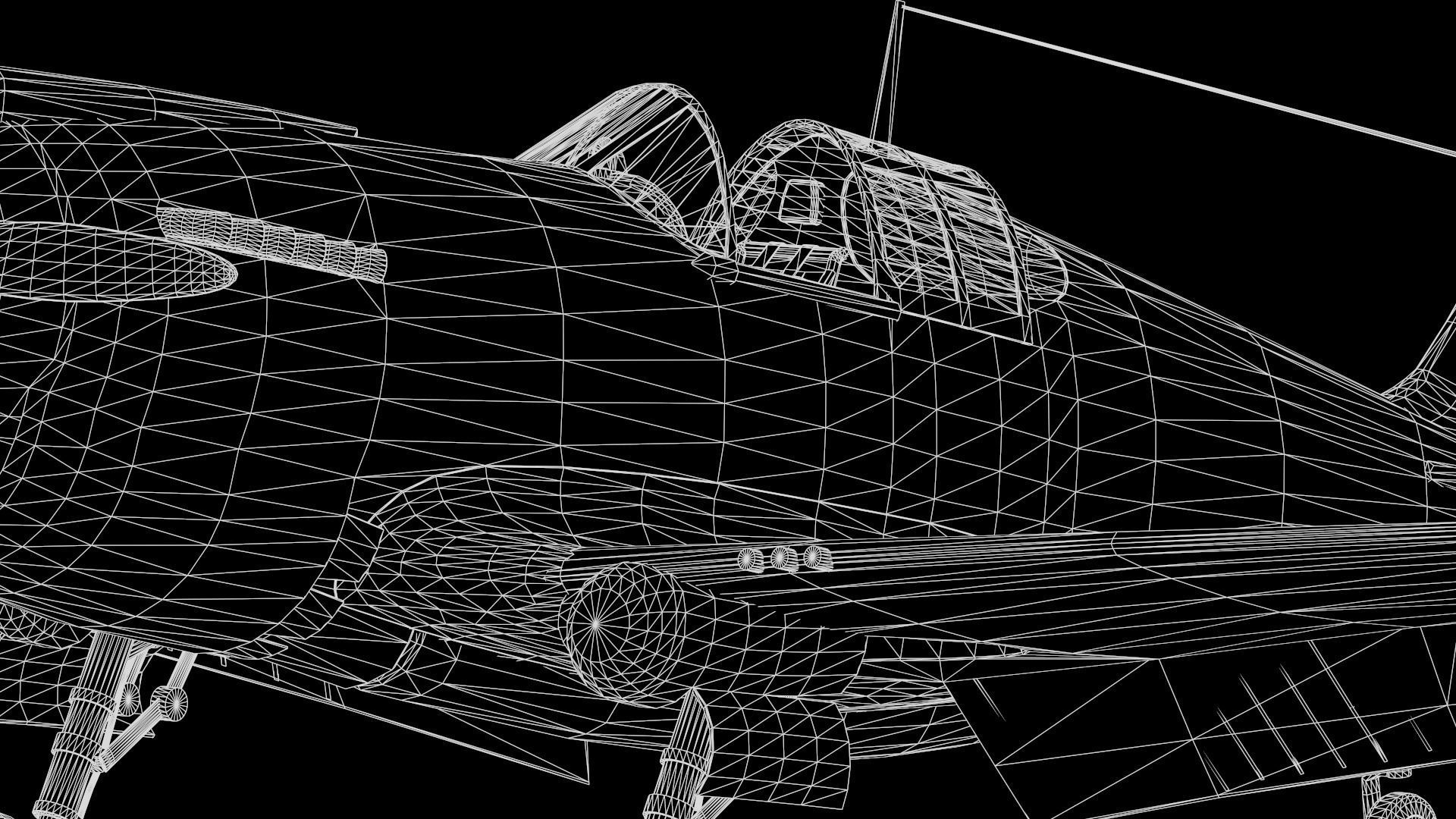 P40 WARHAWK 3D model | CGTrader