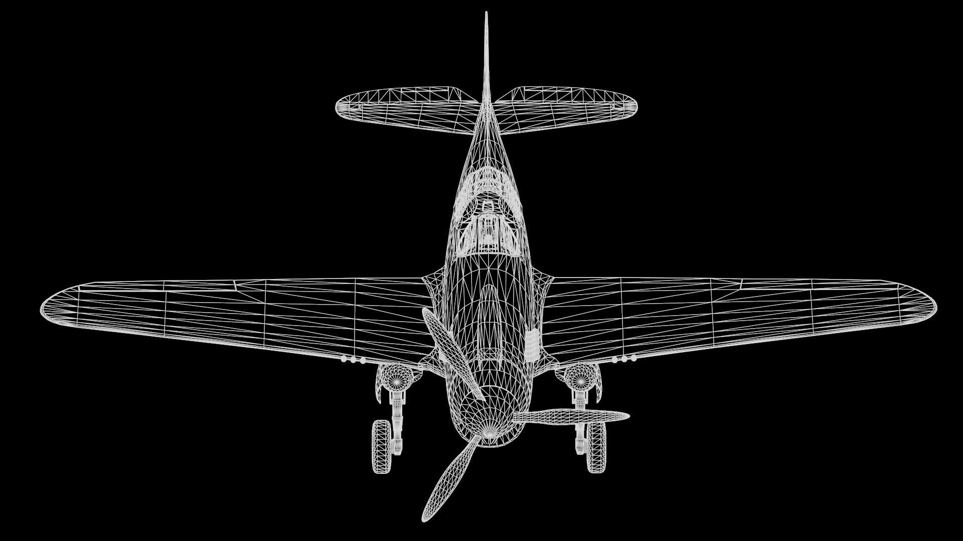 P40 WARHAWK 3D model | CGTrader