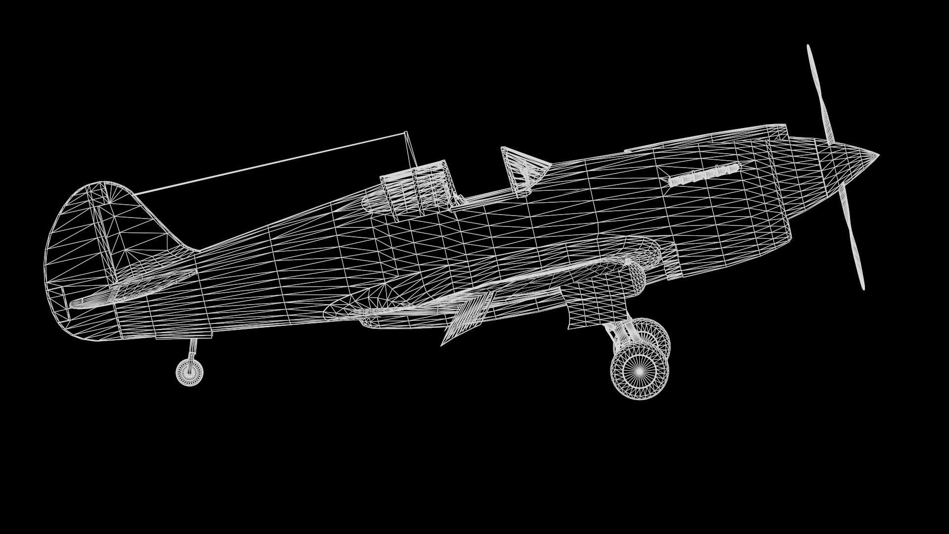 P40 WARHAWK 3D model | CGTrader