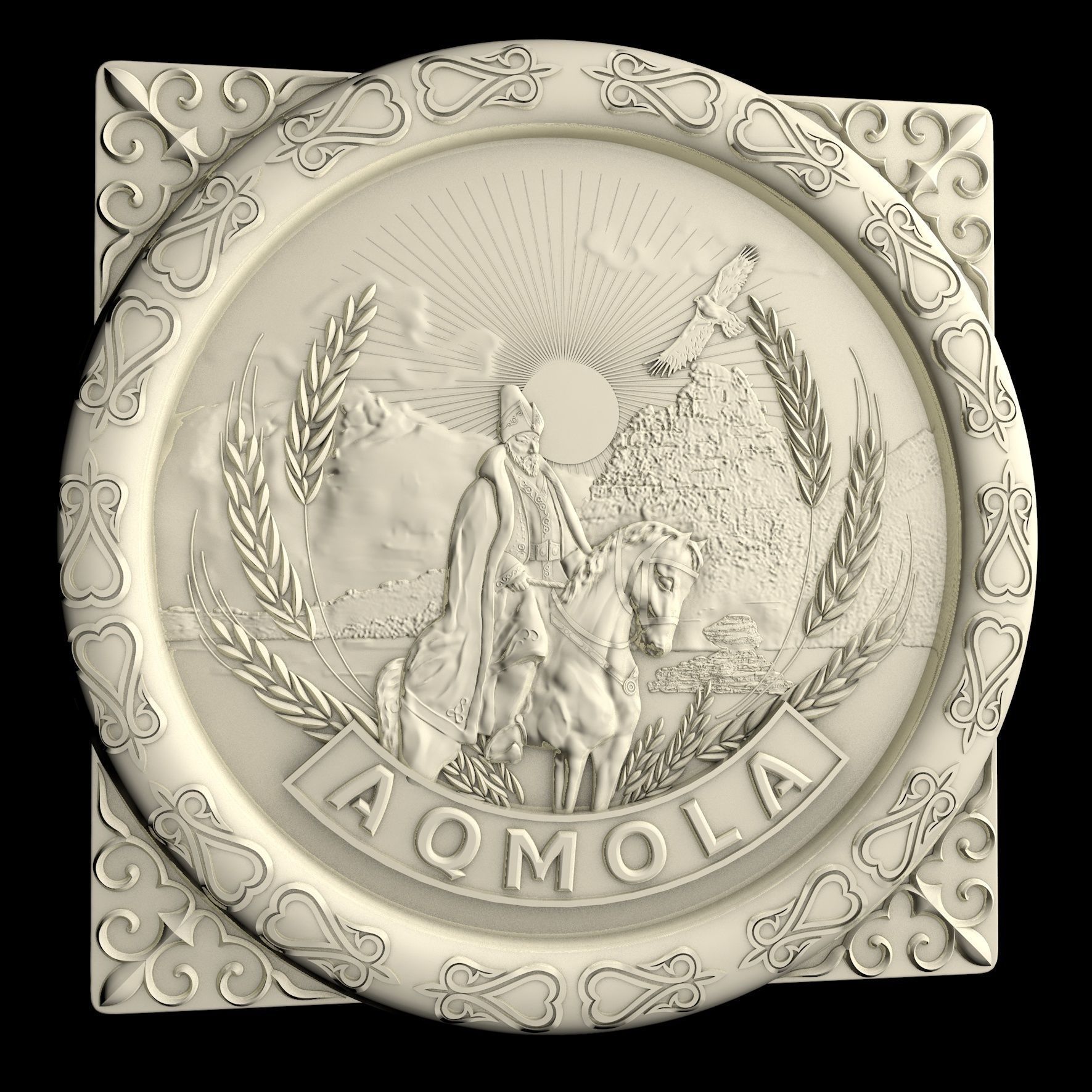 Abylay khan 3D model | CGTrader