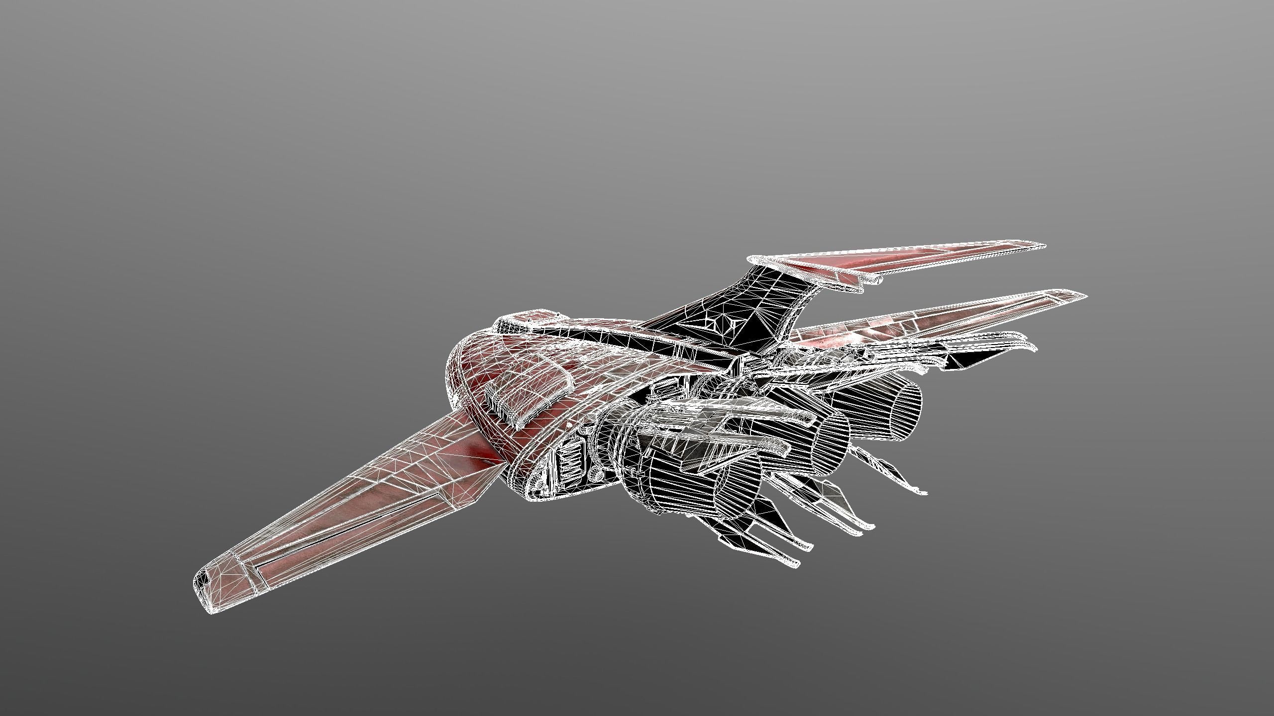12B5-Atmospheric-Shuttle spaceship 3D model | CGTrader