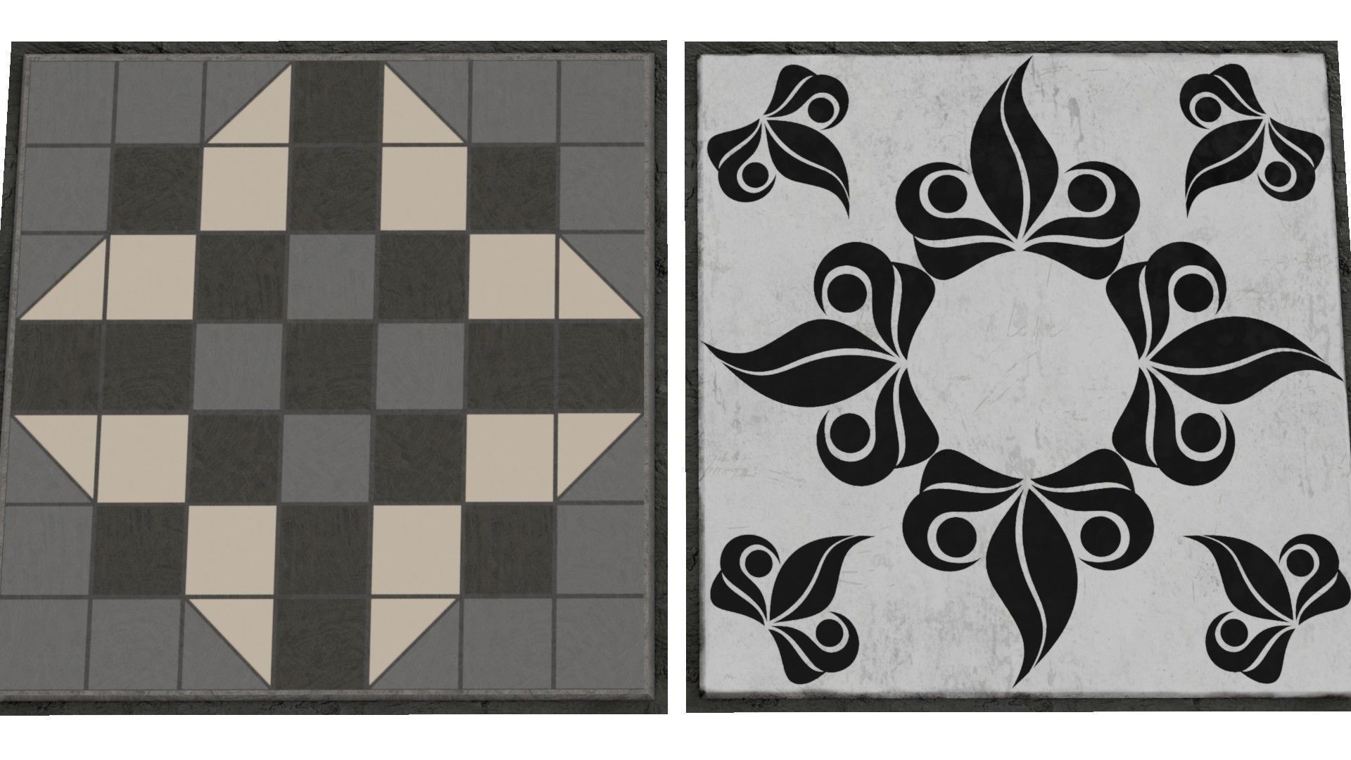 3D model Tiles 3D Model Collection VR / AR / low-poly | CGTrader