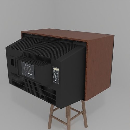 TV - Hitachi CNP 190 3D model | CGTrader