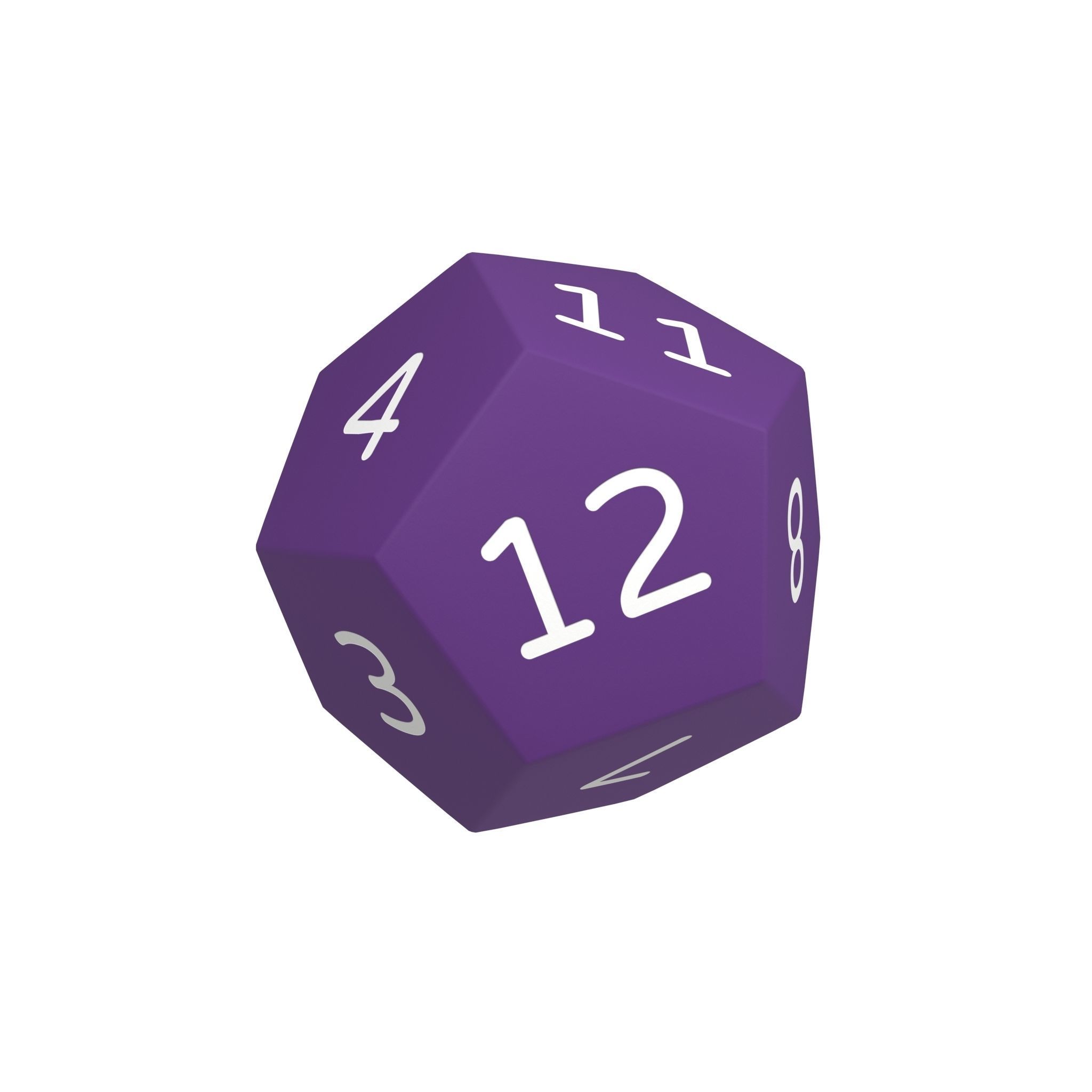 3D model D12 Dice V1 002 VR / AR / low-poly | CGTrader