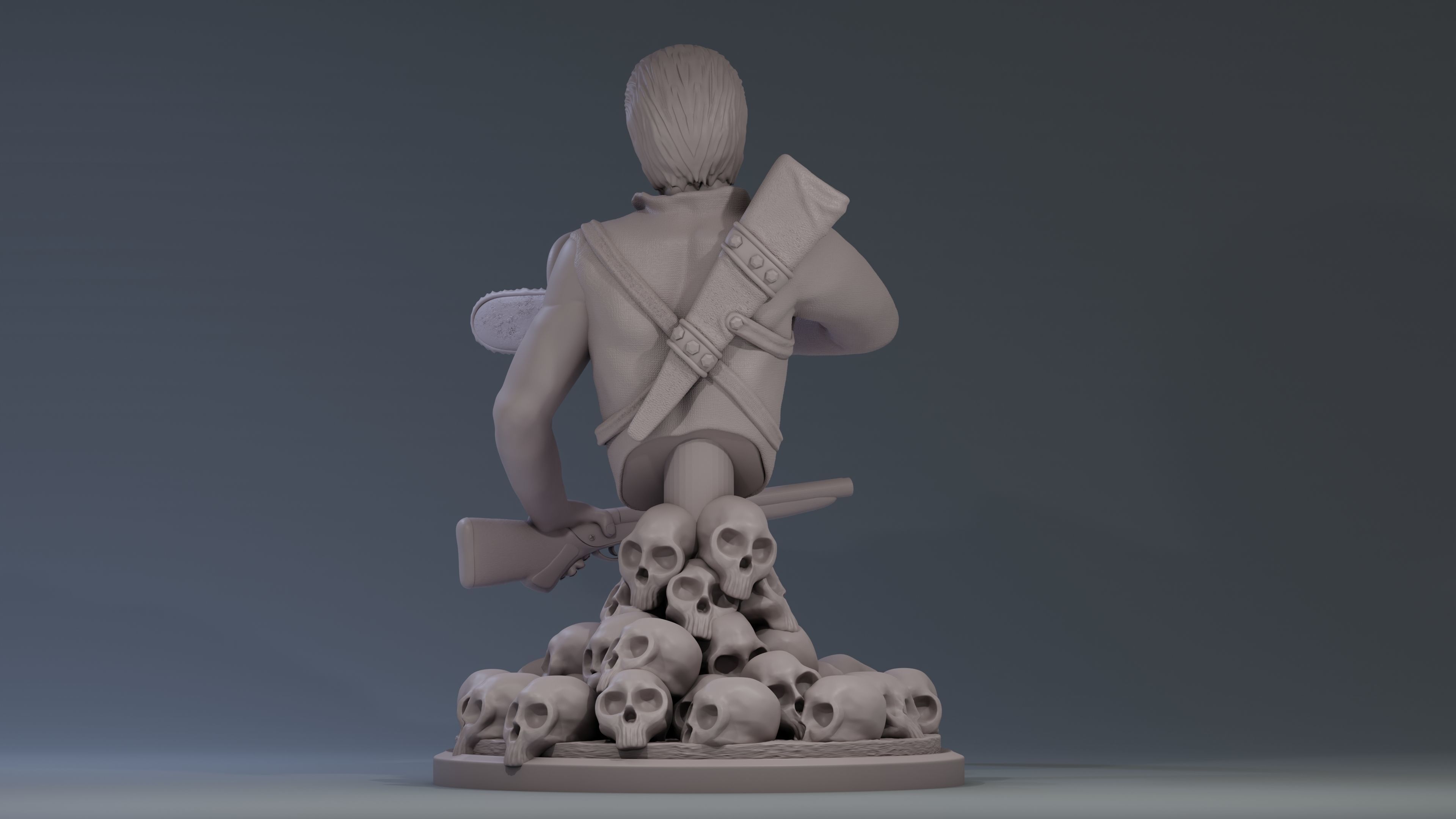 Ash In Evil Dead 2 3D model 3D printable | CGTrader