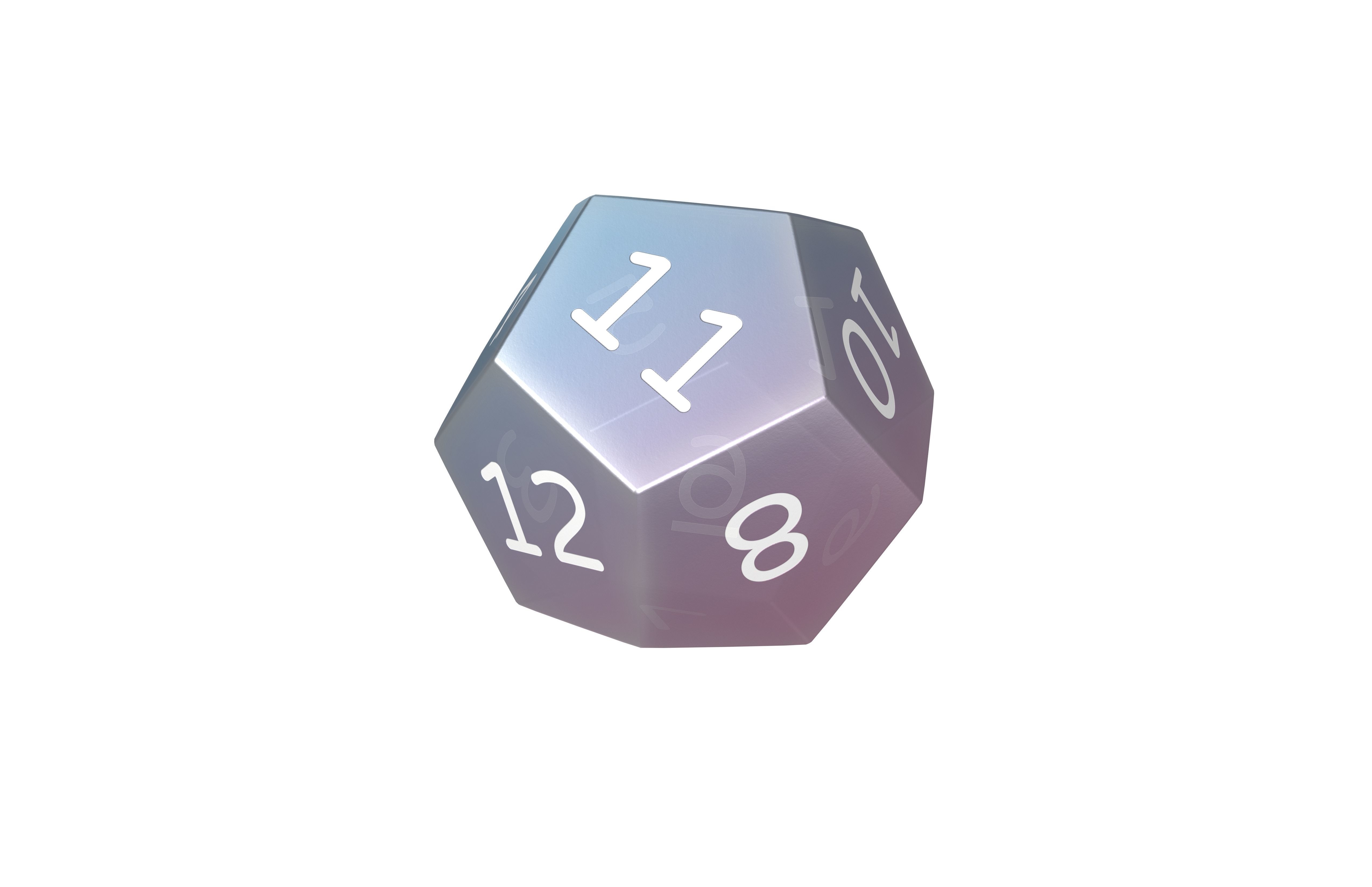 3D model D12 Dice V1 022 VR / AR / low-poly | CGTrader
