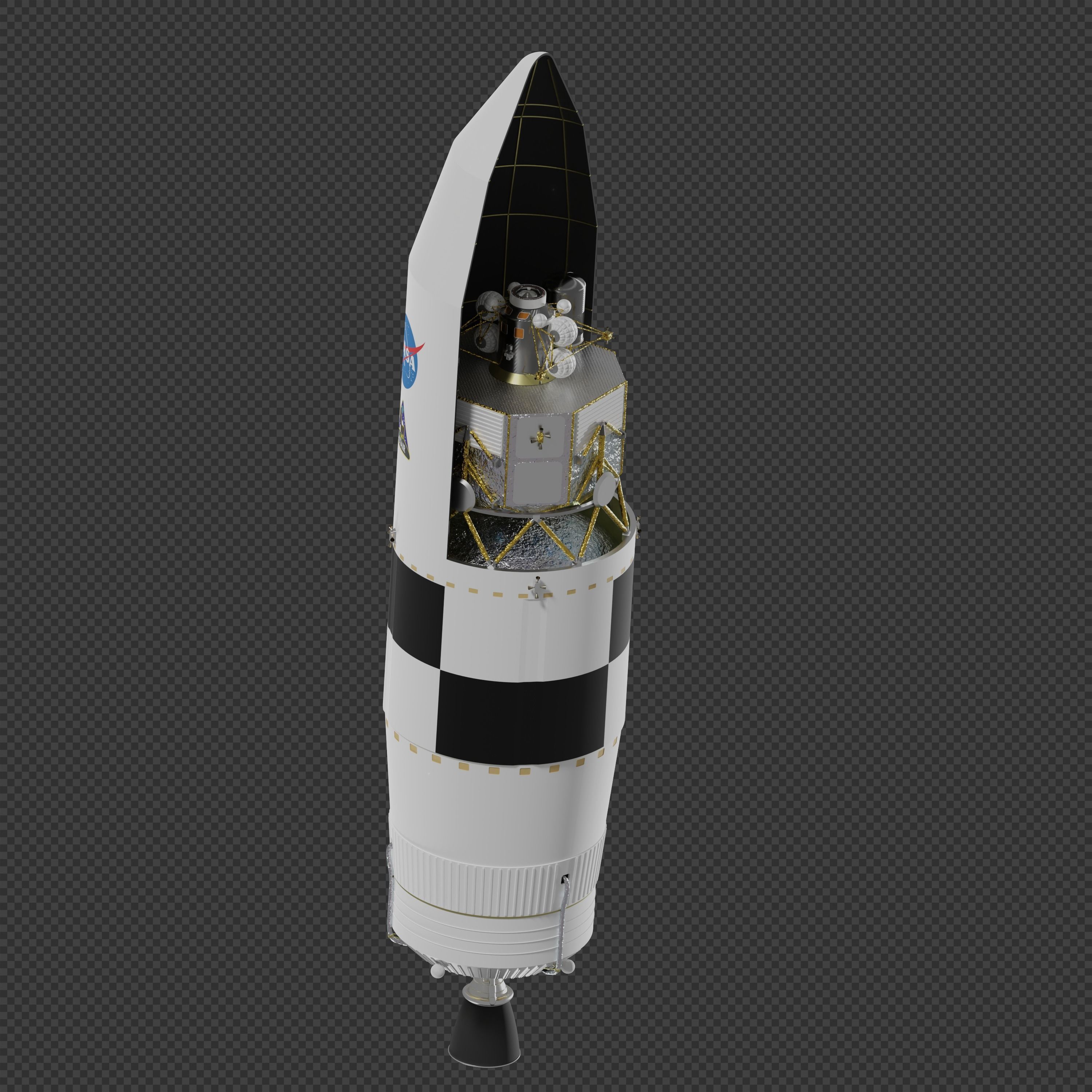 Ares V Rocket 3D model | CGTrader