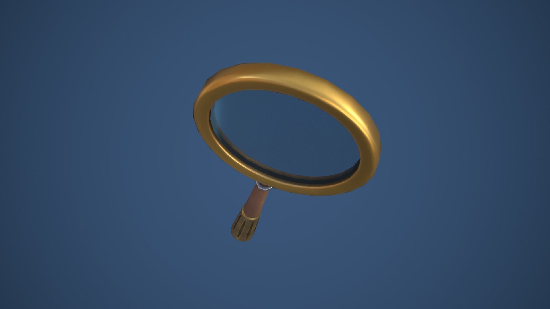 3D model Stylized Magnifying Glass VR / AR / low-poly | CGTrader