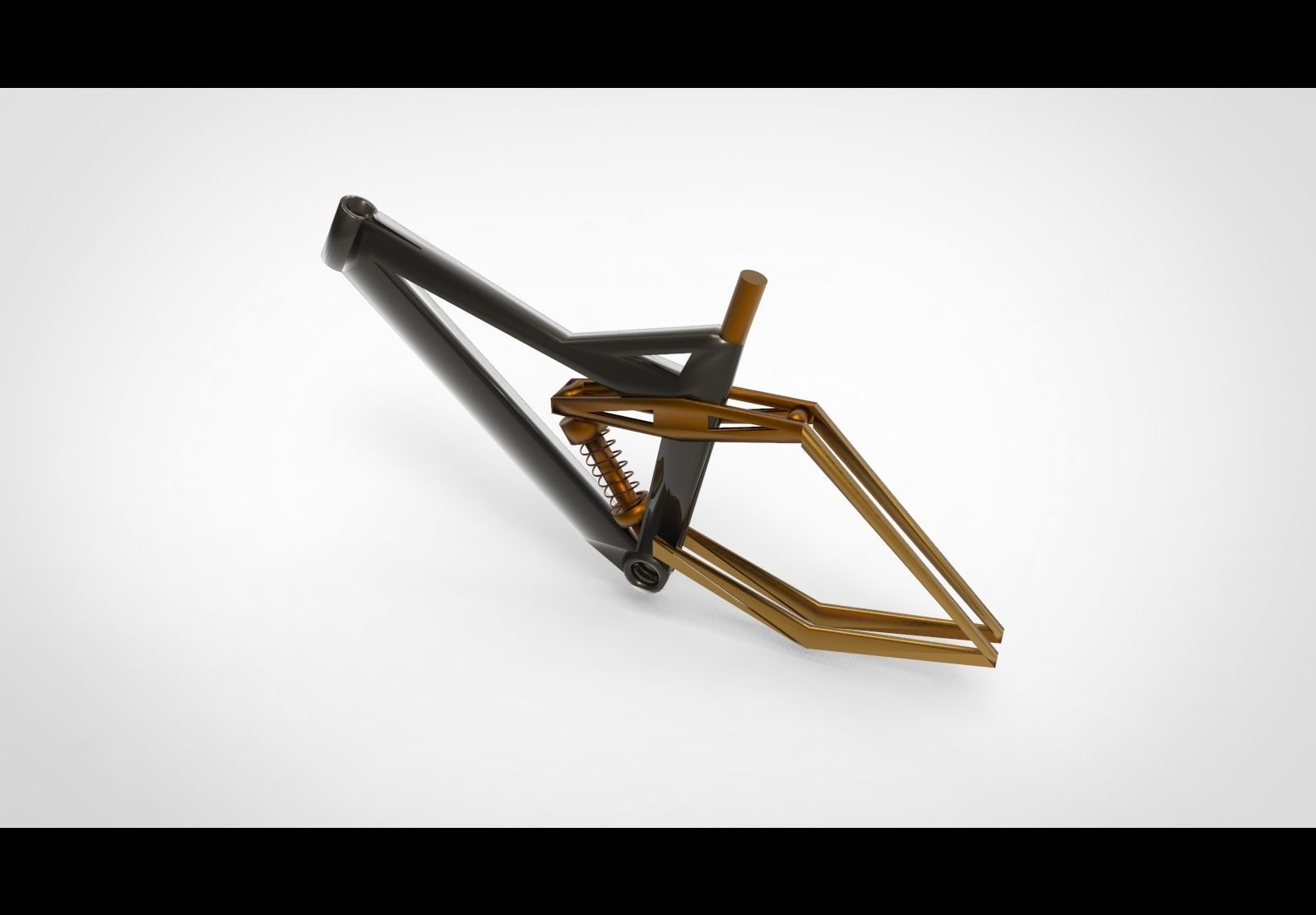 MTB Frame bike 3D model | CGTrader