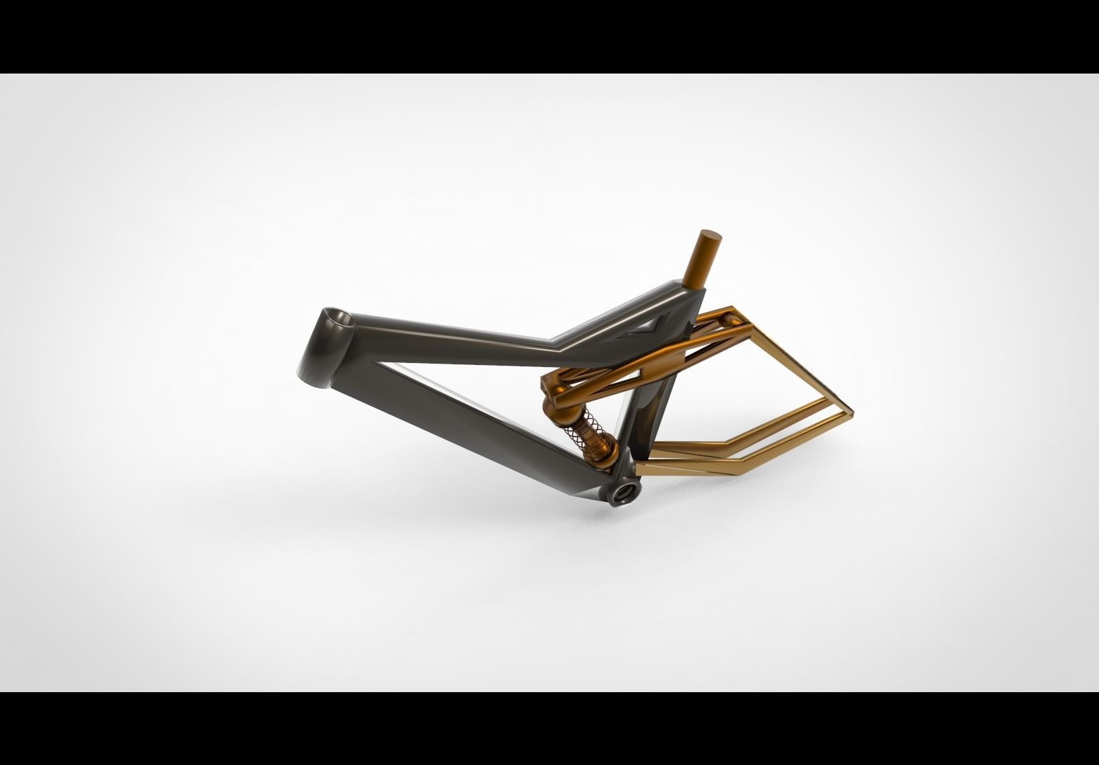 MTB Frame bike 3D model | CGTrader