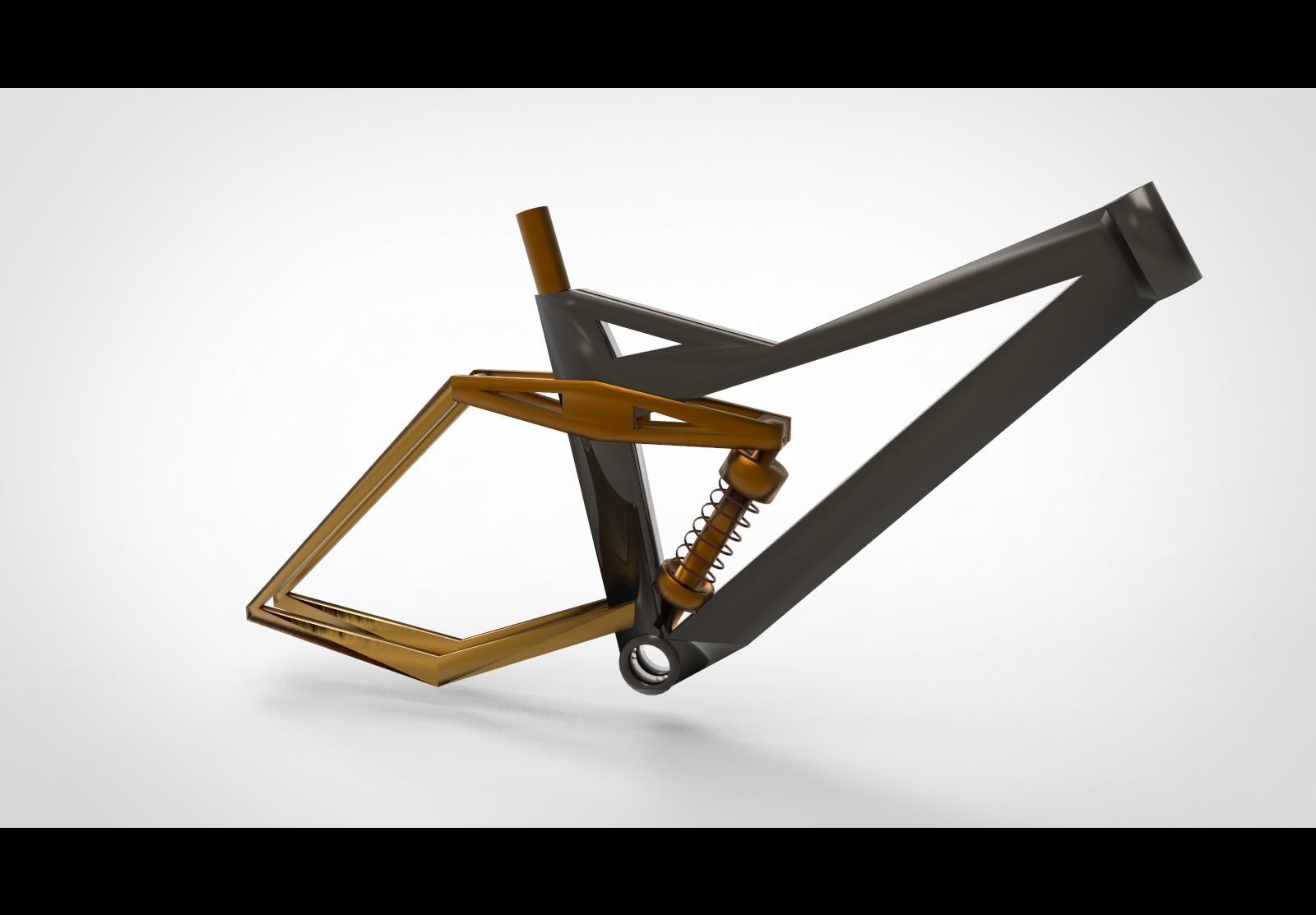 MTB Frame bike 3D model | CGTrader