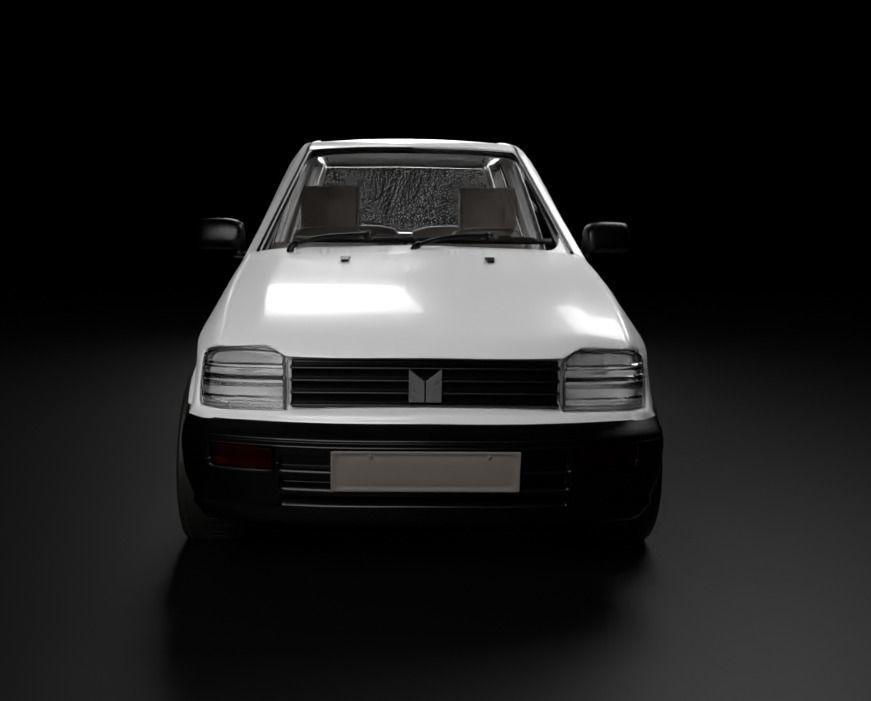 Maruti Car 800 eight hundred 3D model free 3D model | CGTrader