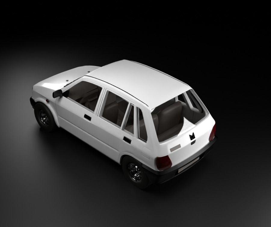 Maruti Car 800 eight hundred 3D model free 3D model | CGTrader
