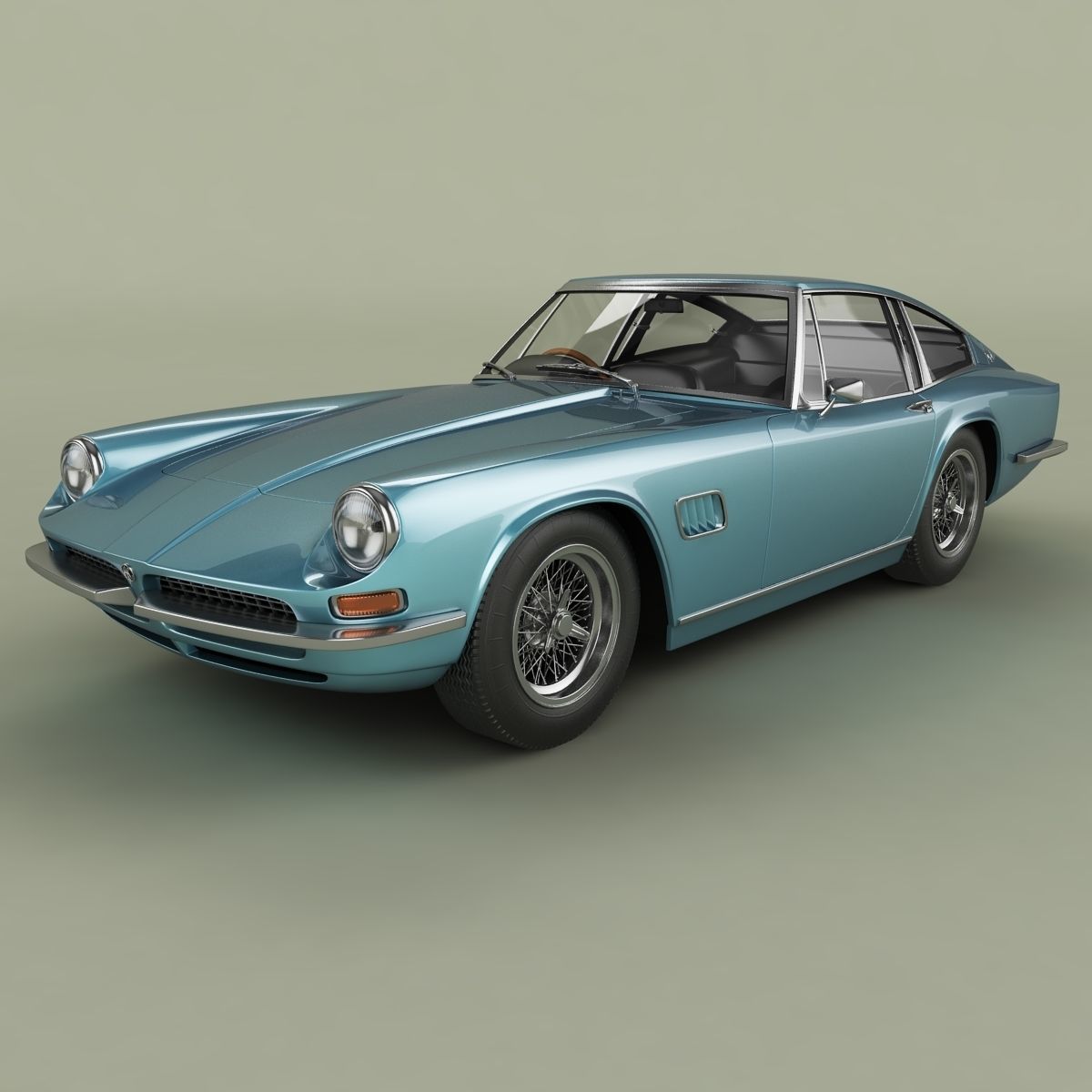 AC 428 Coupe 3D model | CGTrader