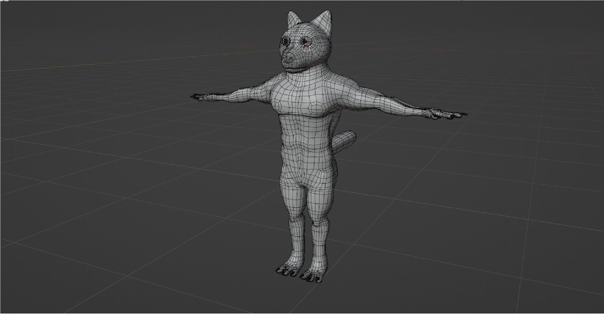 3D model Rigged Anthro Wolf with Rigify Rig VR / AR / low-poly | CGTrader