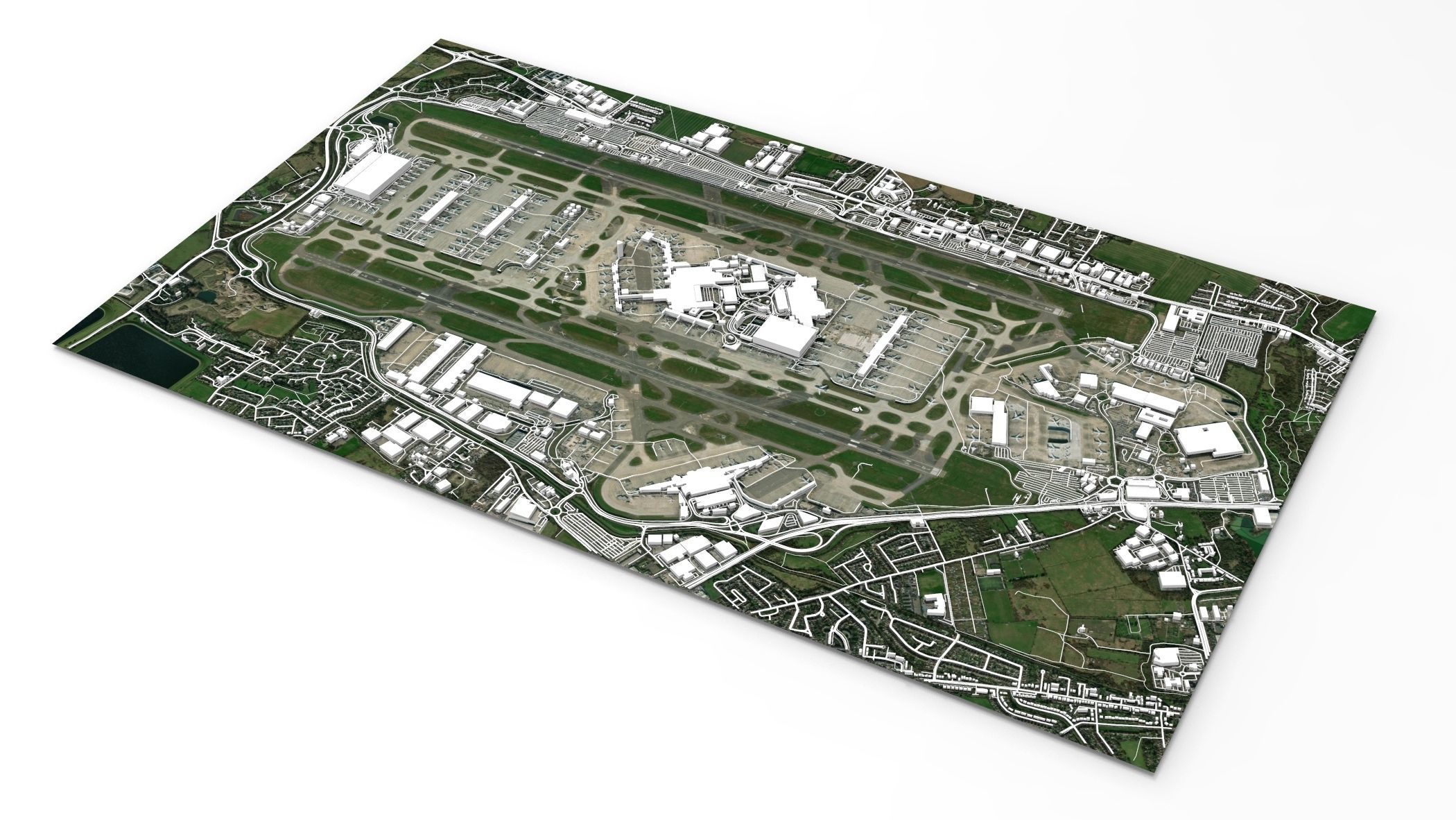 London Heathrow Airport 3D model | CGTrader