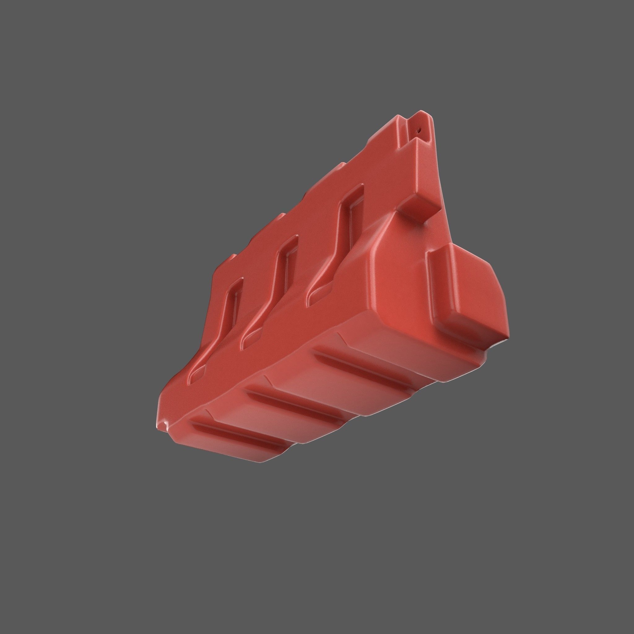 3D model Plastic Barrier Modular Game Ready VR / AR / low-poly | CGTrader