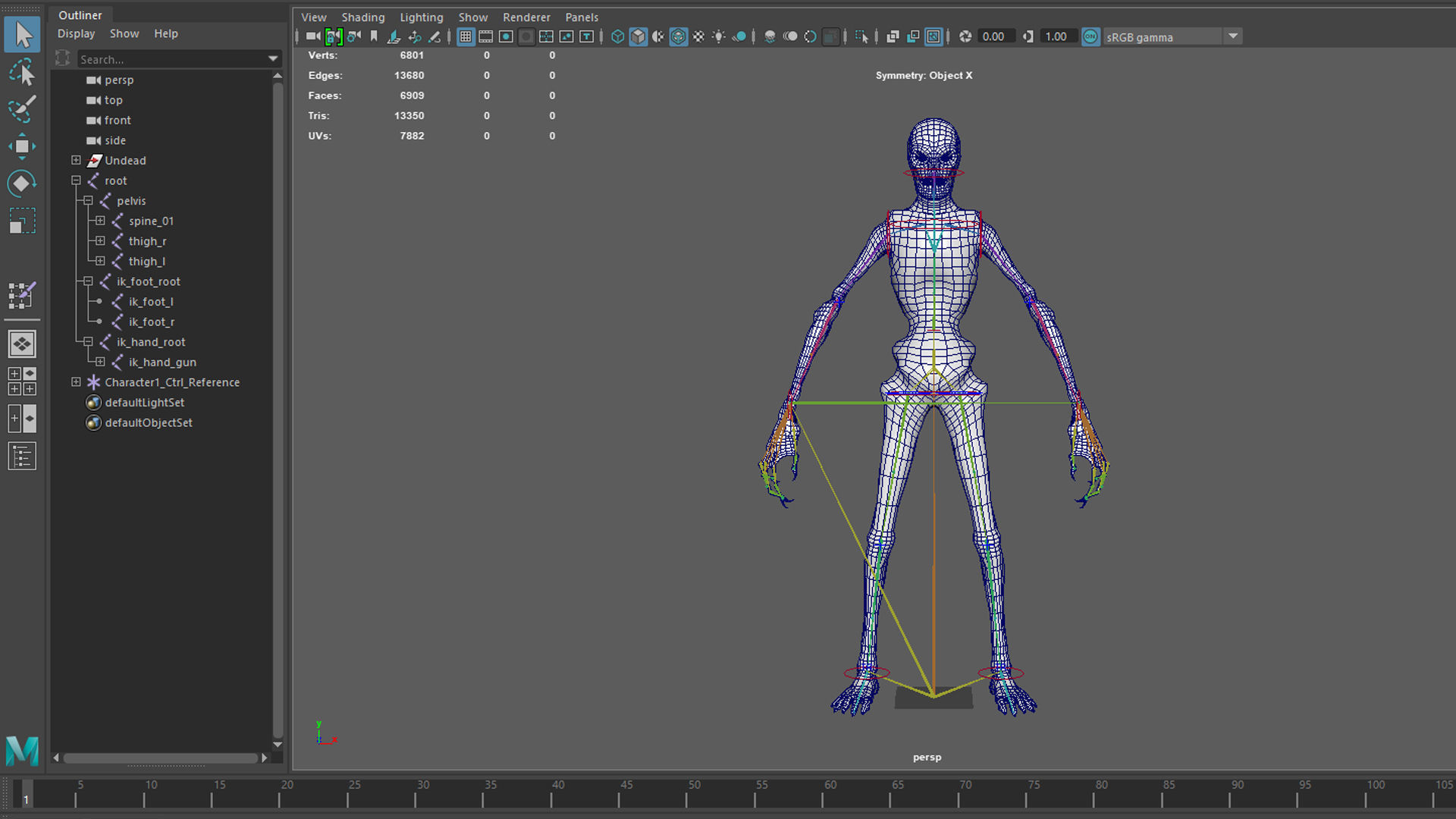 3D model Evil Undead VR / AR / low-poly | CGTrader