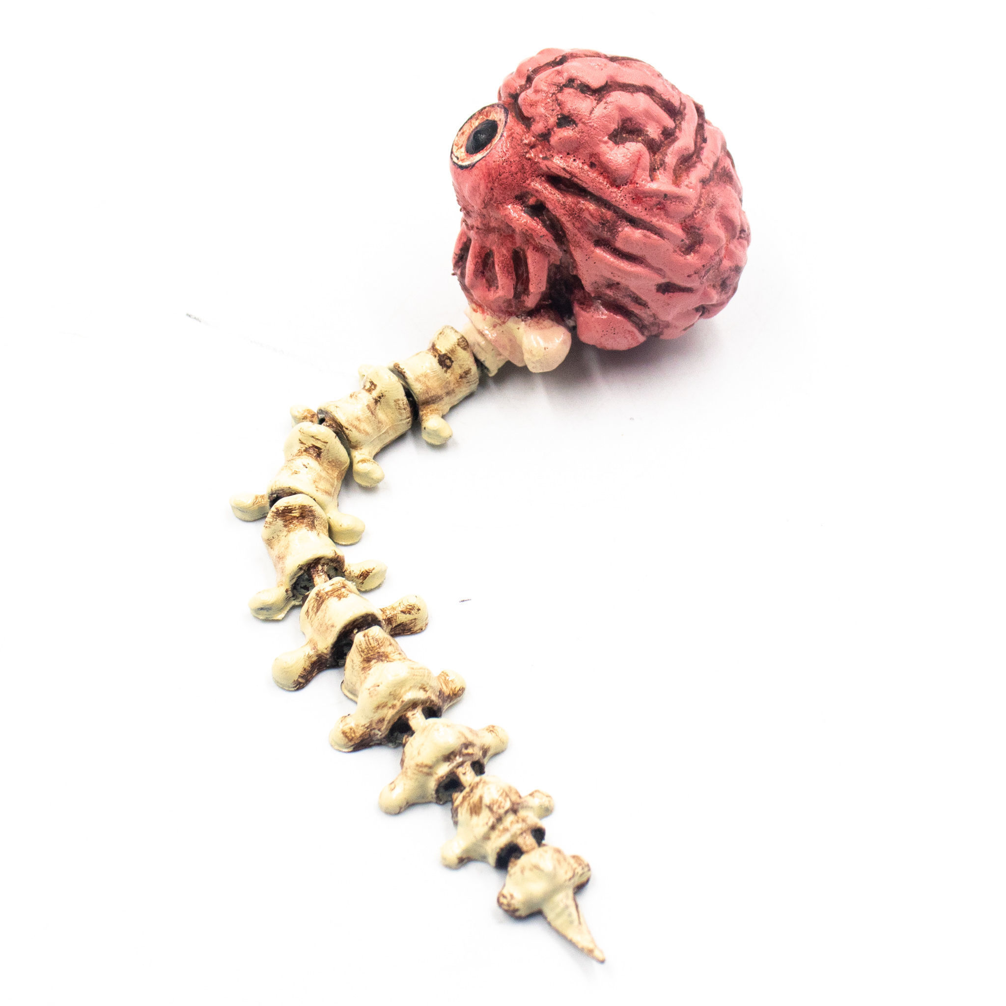 Articulated Brain Monster Flexi Spine 3D model 3D printable | CGTrader