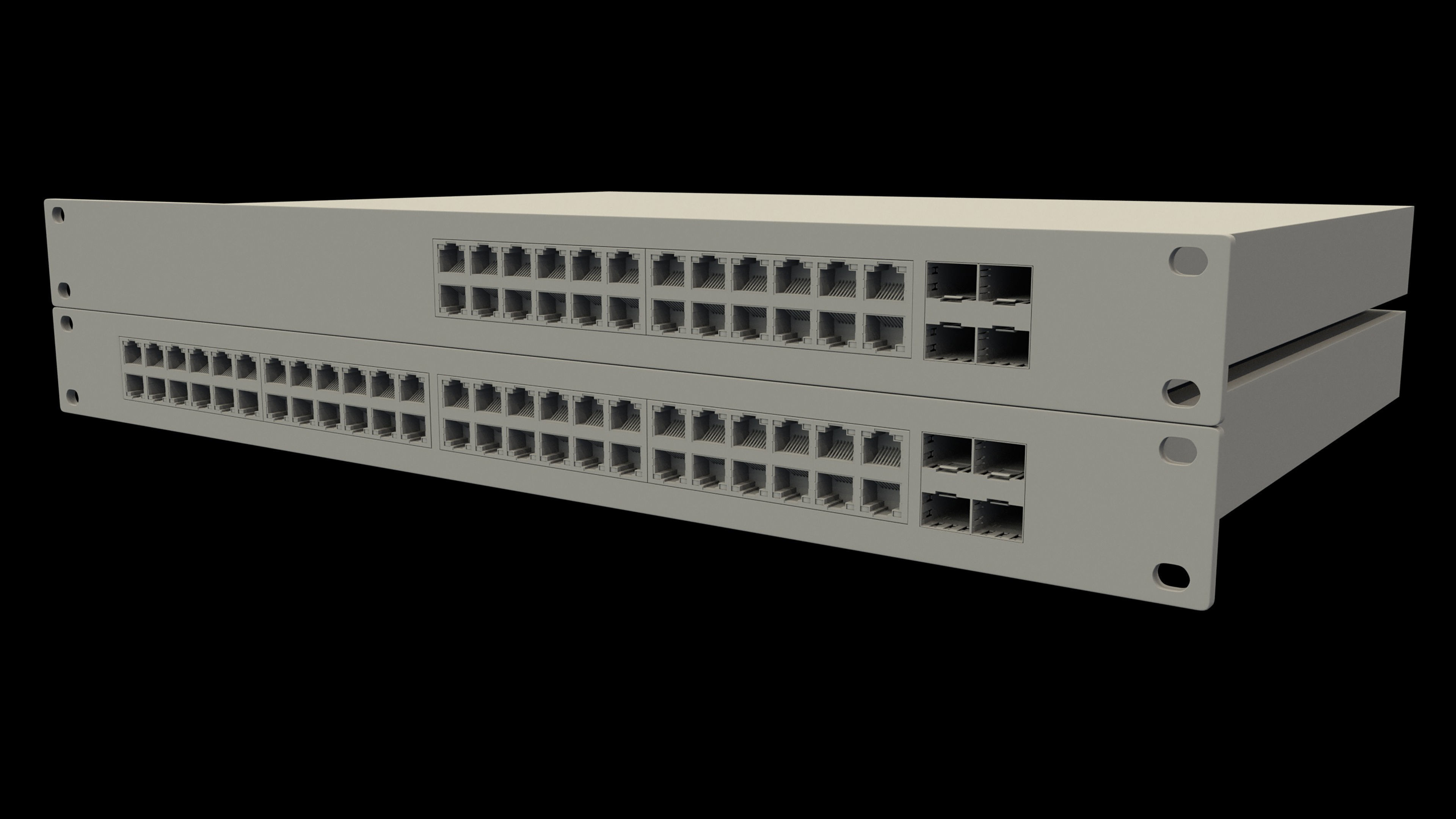 Network Switch 3D model | CGTrader