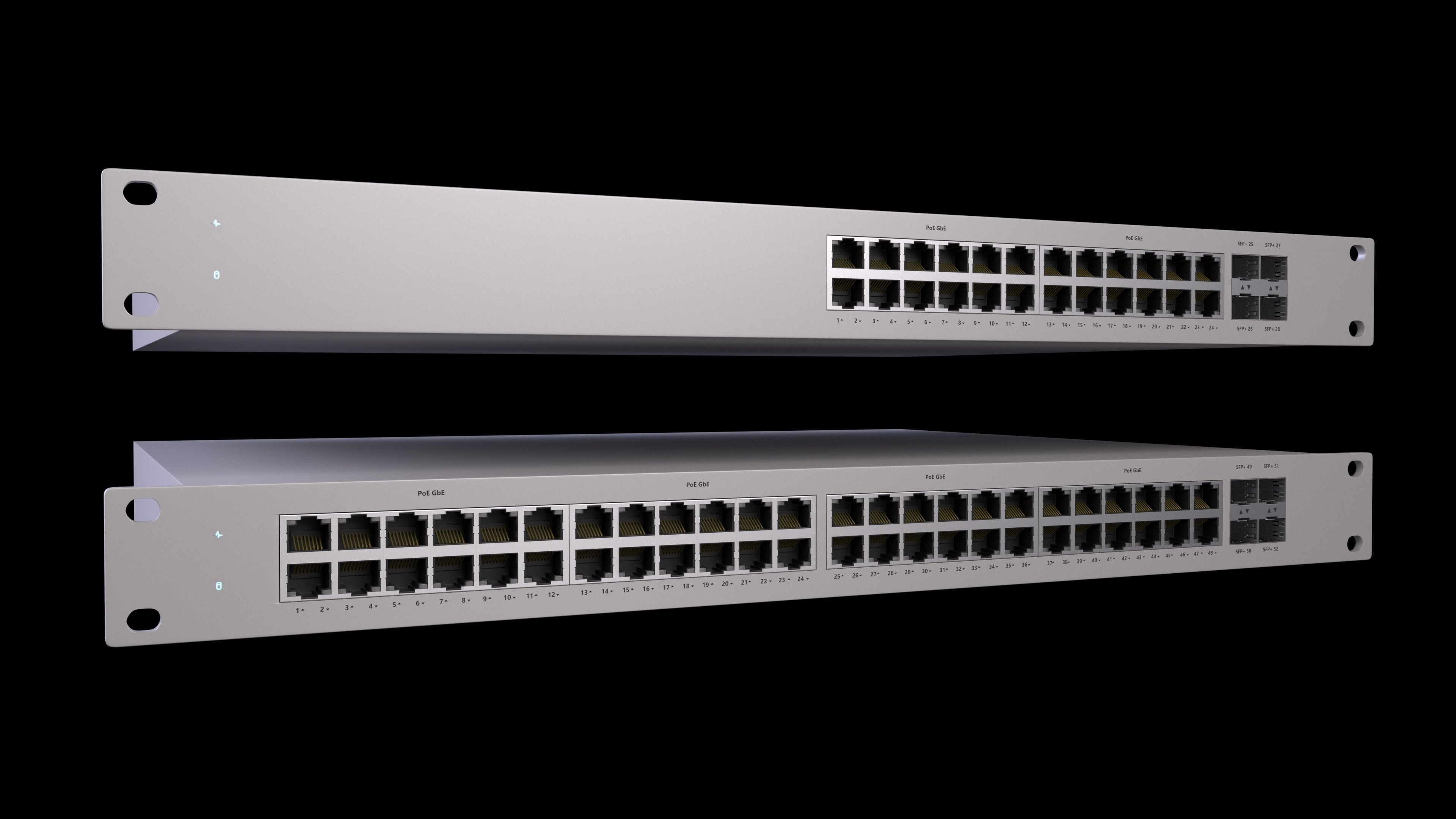 Network Switch 3D model | CGTrader