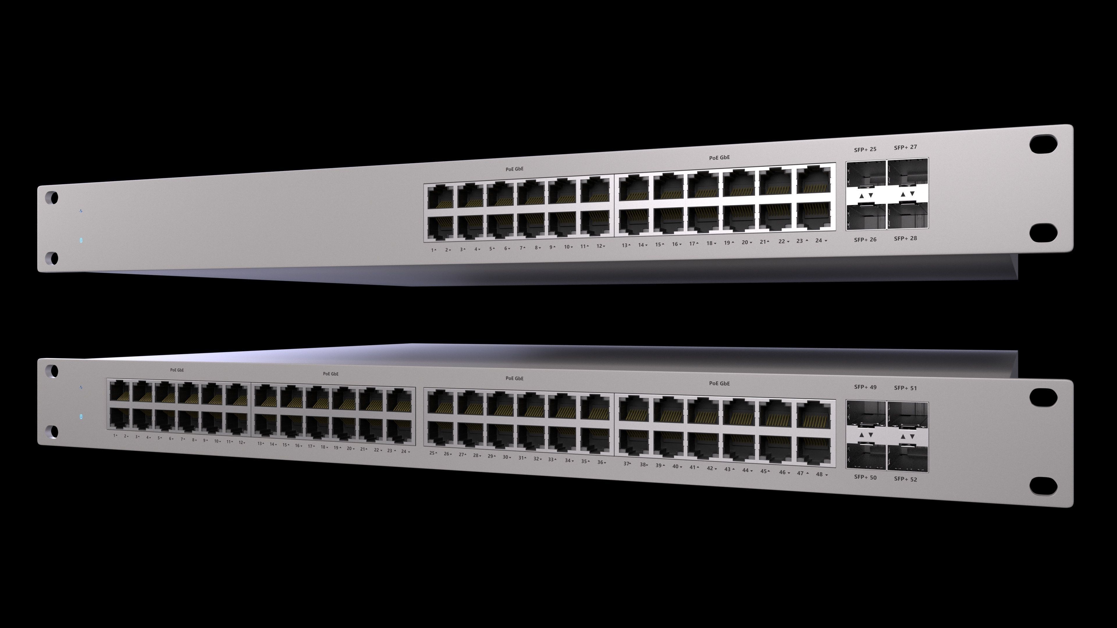 Network Switch 3D model | CGTrader