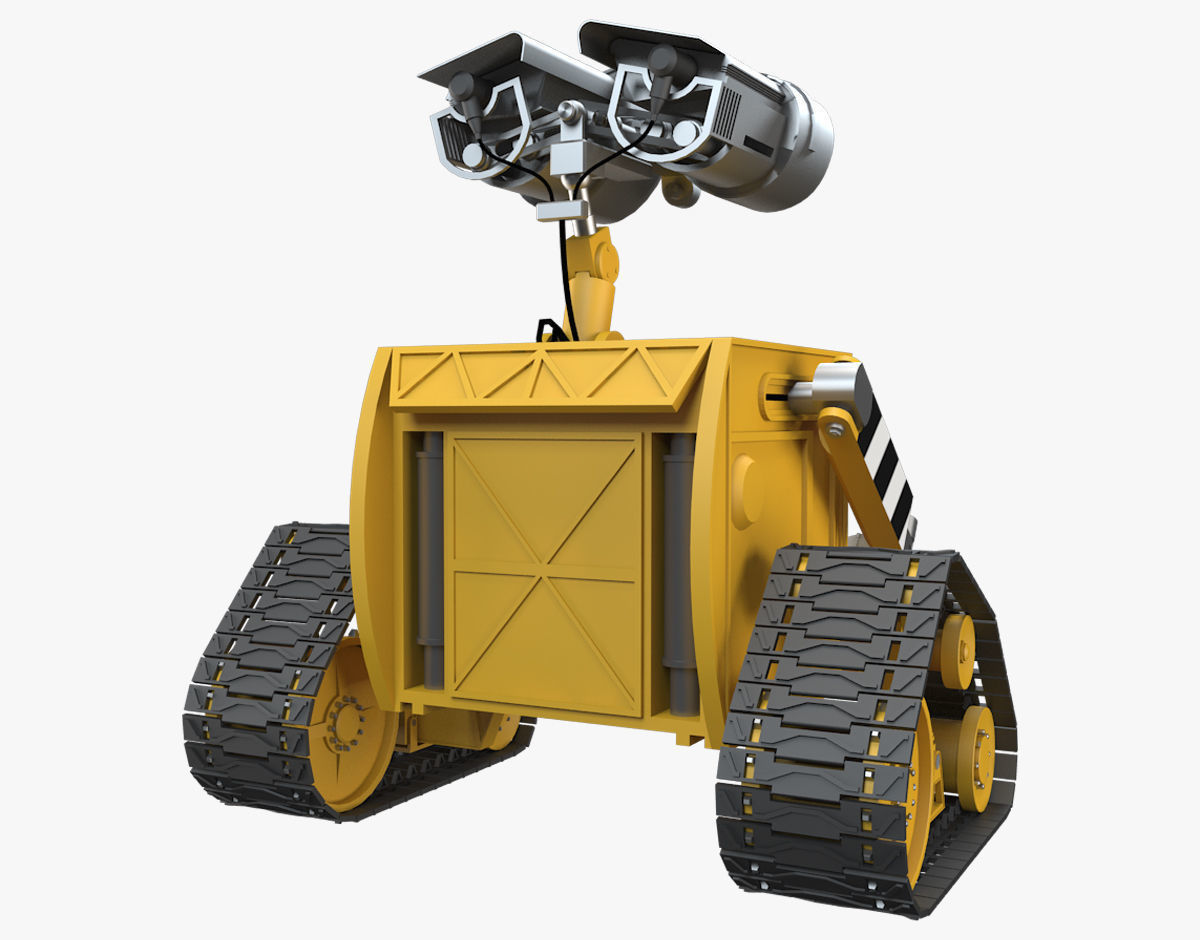Wall-E - Droid - Robot 3D model | CGTrader