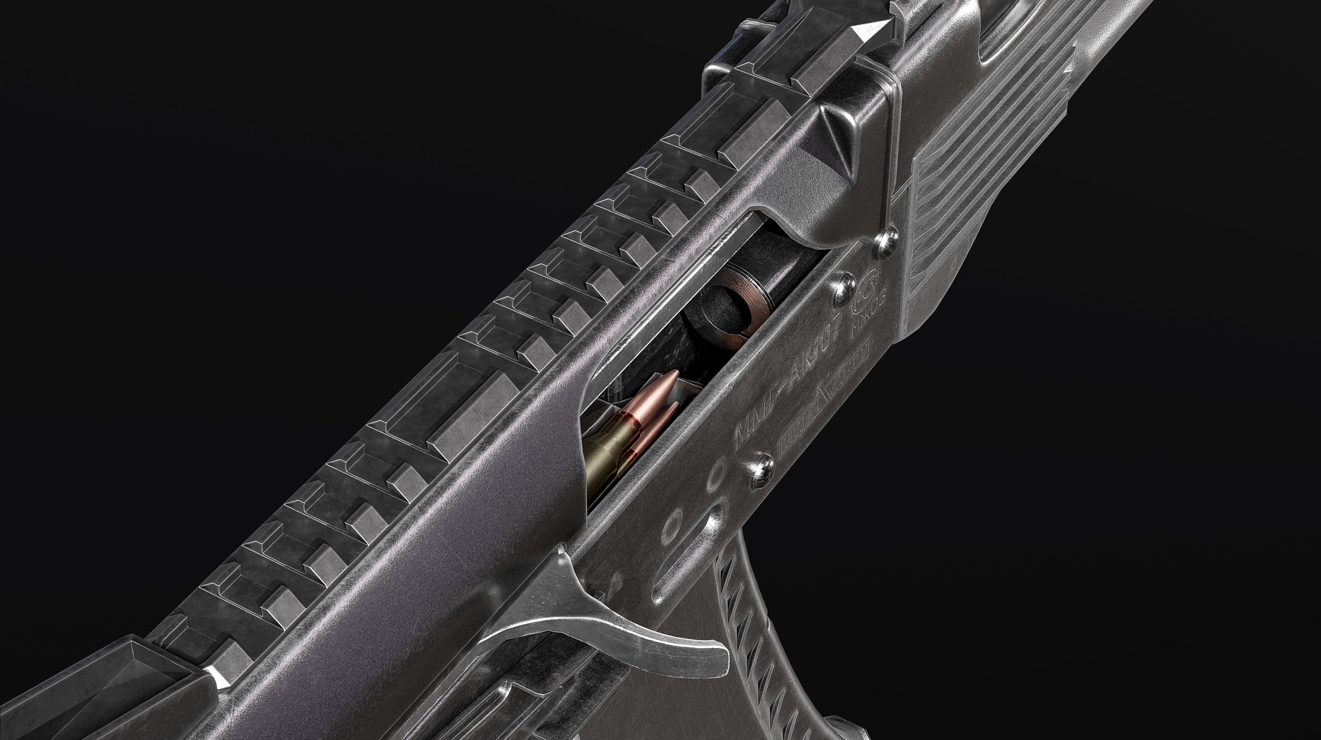 3D model AK-107 ak - rifle VR / AR / low-poly | CGTrader