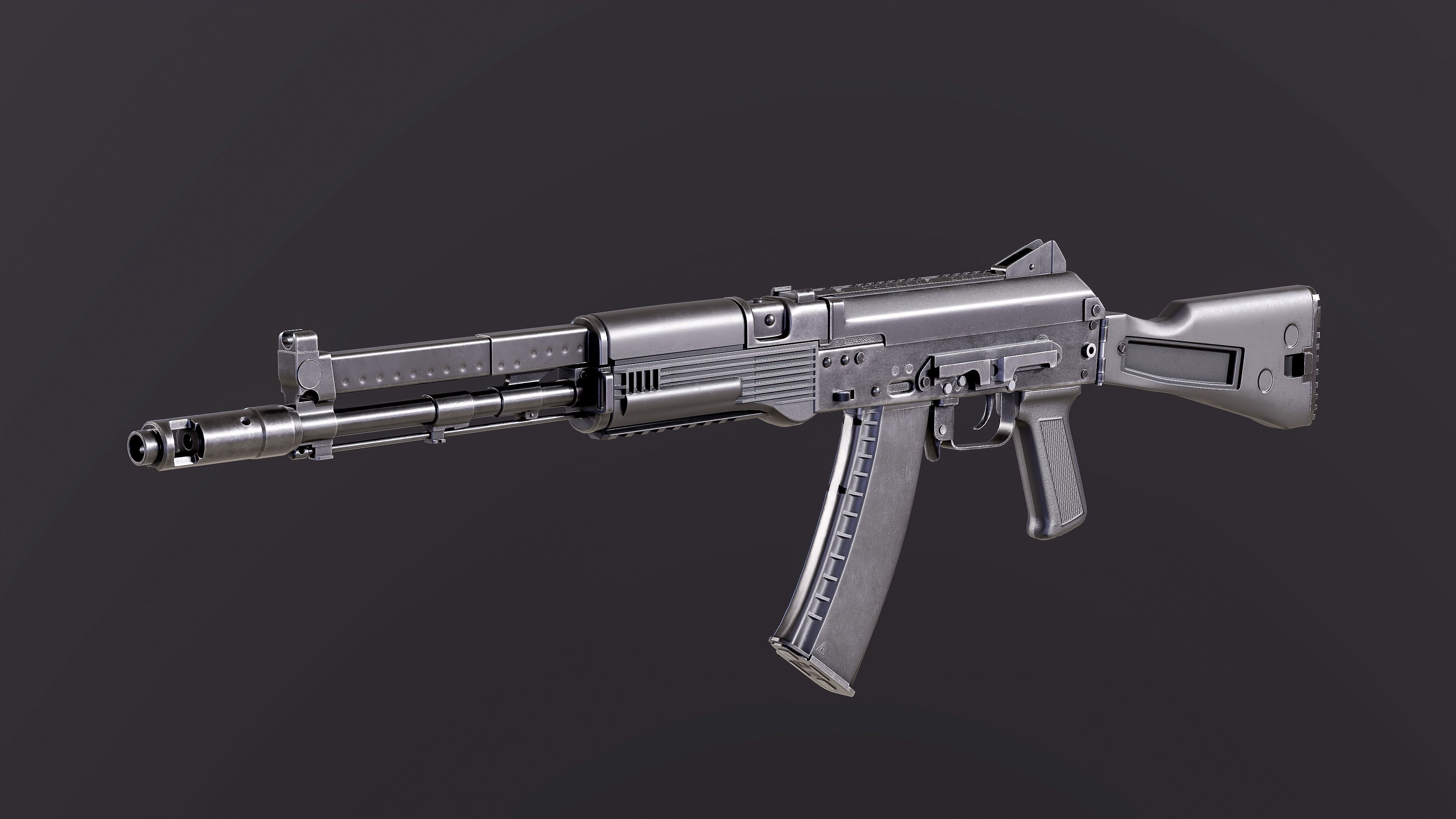 3D model AK-107 ak - rifle VR / AR / low-poly | CGTrader