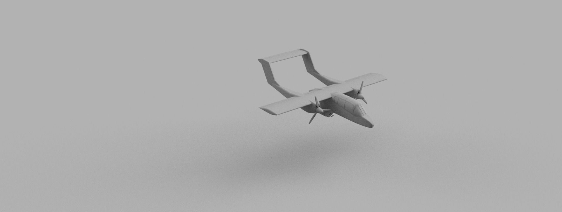 OV-10 Bronco -3D printed scalemodel - 1-40e scale -STL files 3D model ...