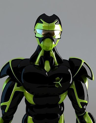 Nano Robot 3D model rigged | CGTrader