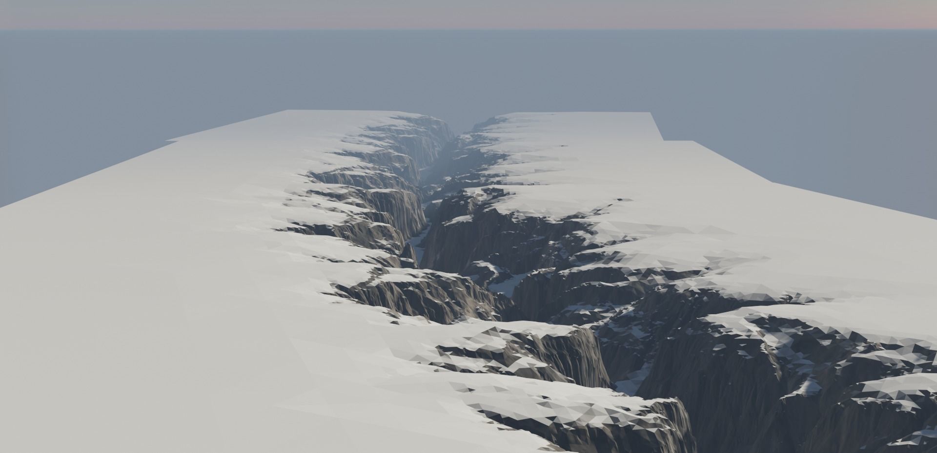 Snow Canyon free 3D model | CGTrader