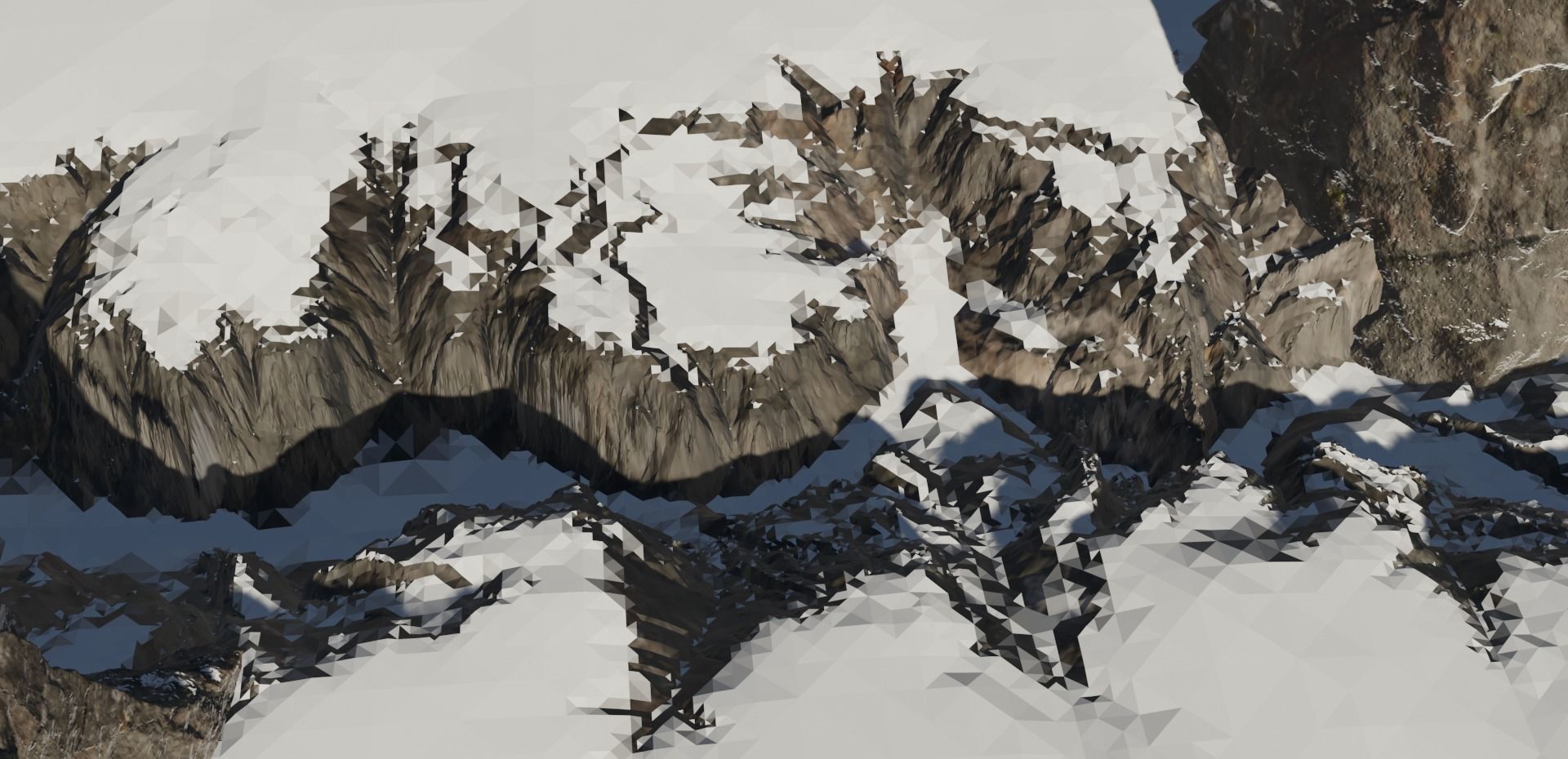 Snow Canyon free 3D model | CGTrader