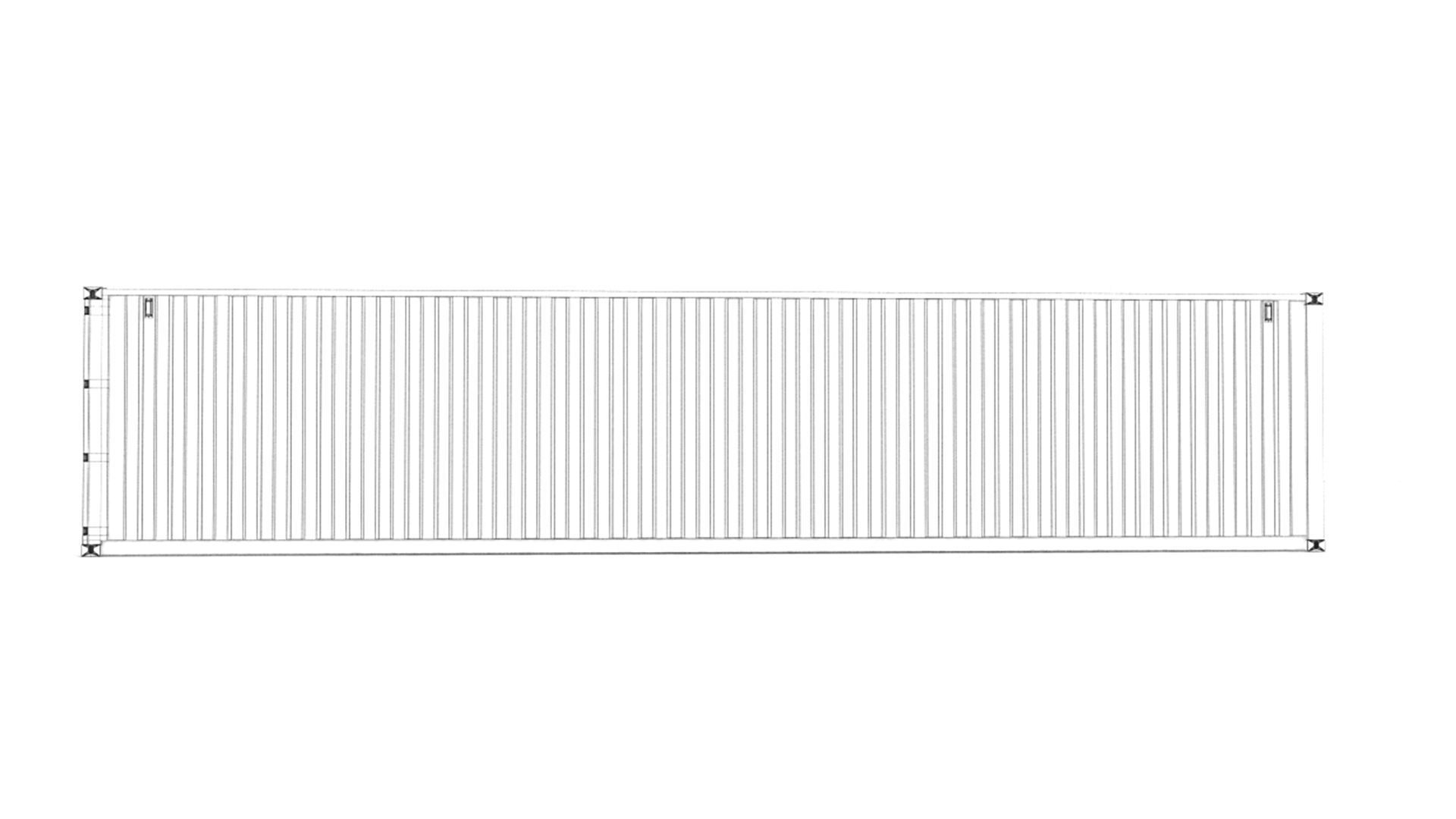 40 feet PIL standard shipping container 3D model | CGTrader