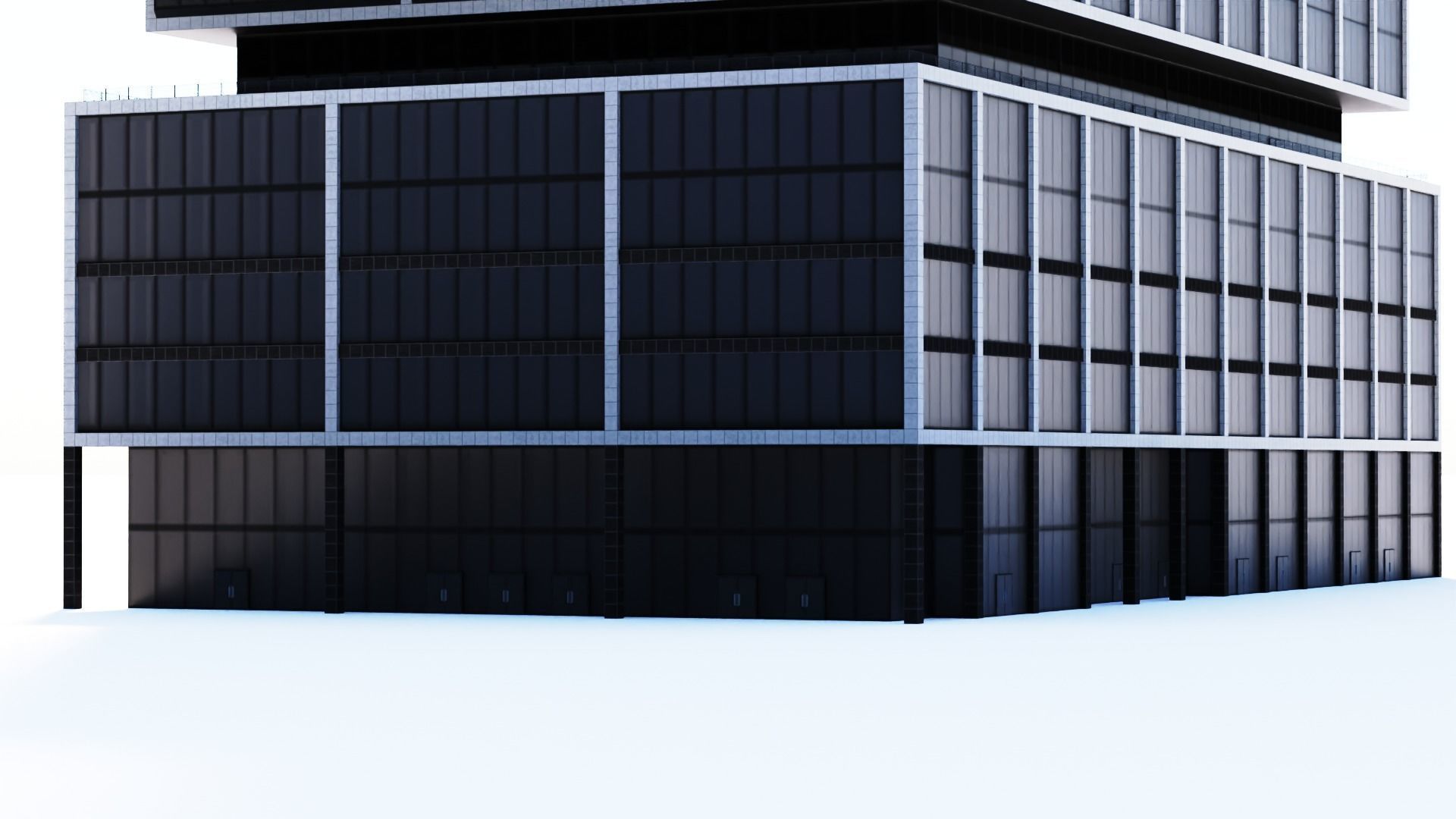 3D model 50 Hudson Yards Building VR / AR / low-poly | CGTrader