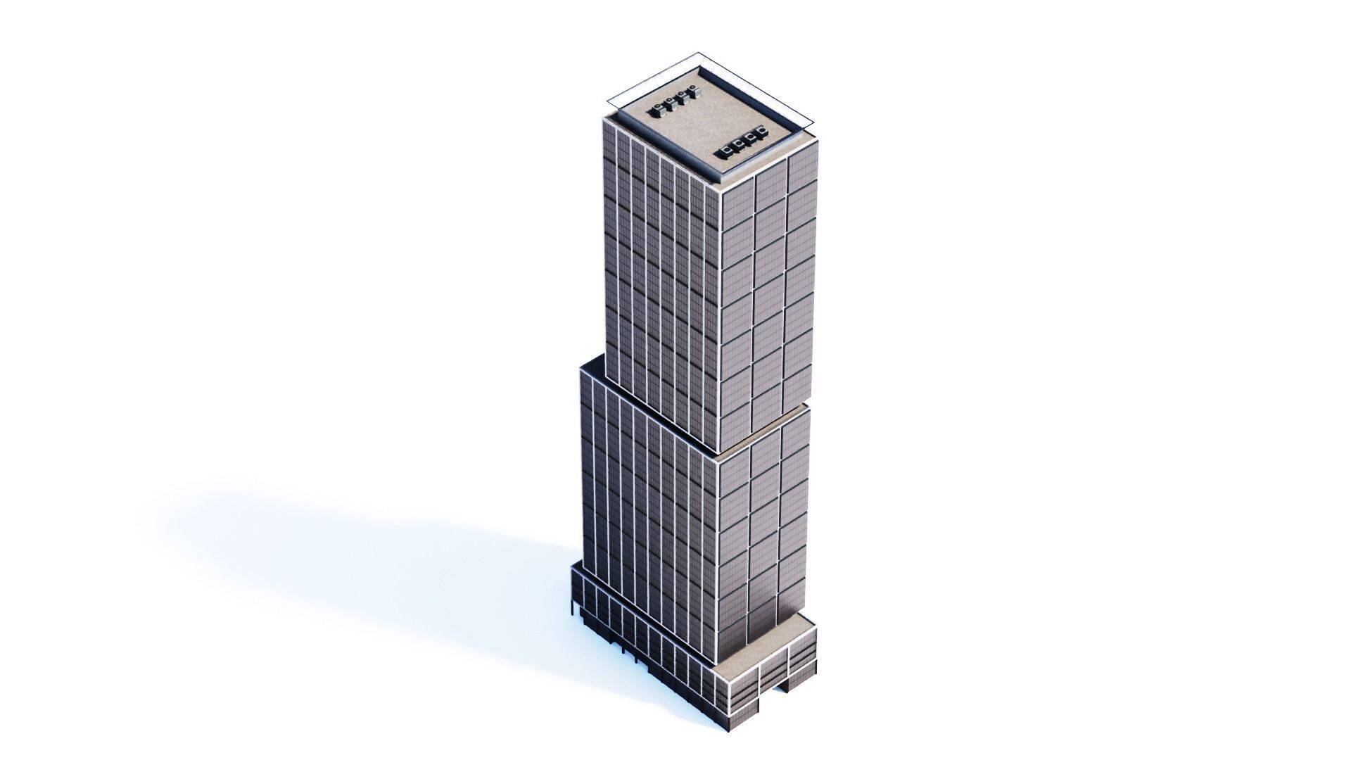 3D model 50 Hudson Yards Building VR / AR / low-poly | CGTrader