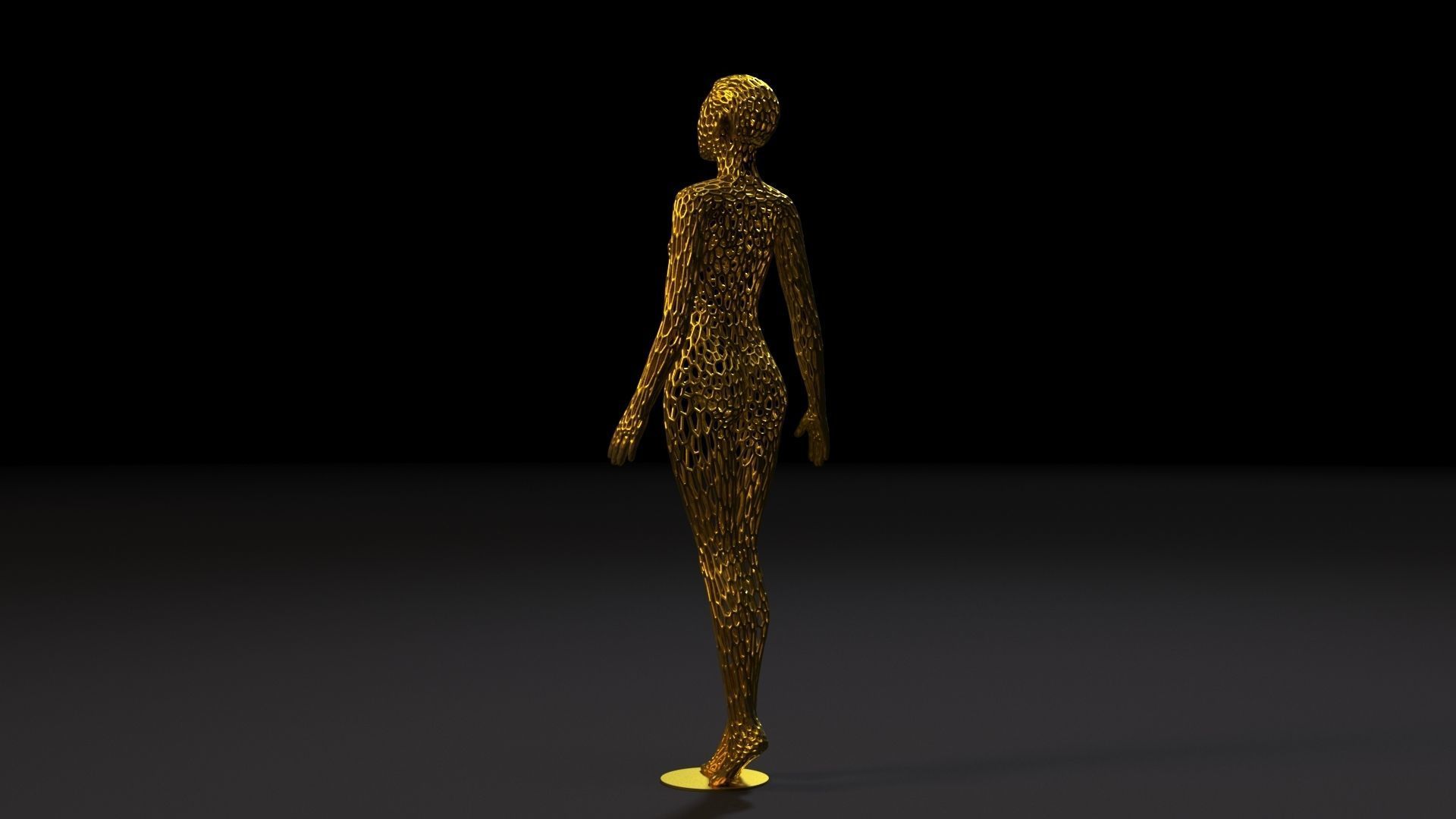 Woman statue 3D model 3D printable | CGTrader