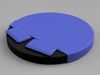 Round Ful Size Bed 3D model 3D printable | CGTrader