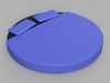 Round Ful Size Bed 3D model 3D printable | CGTrader