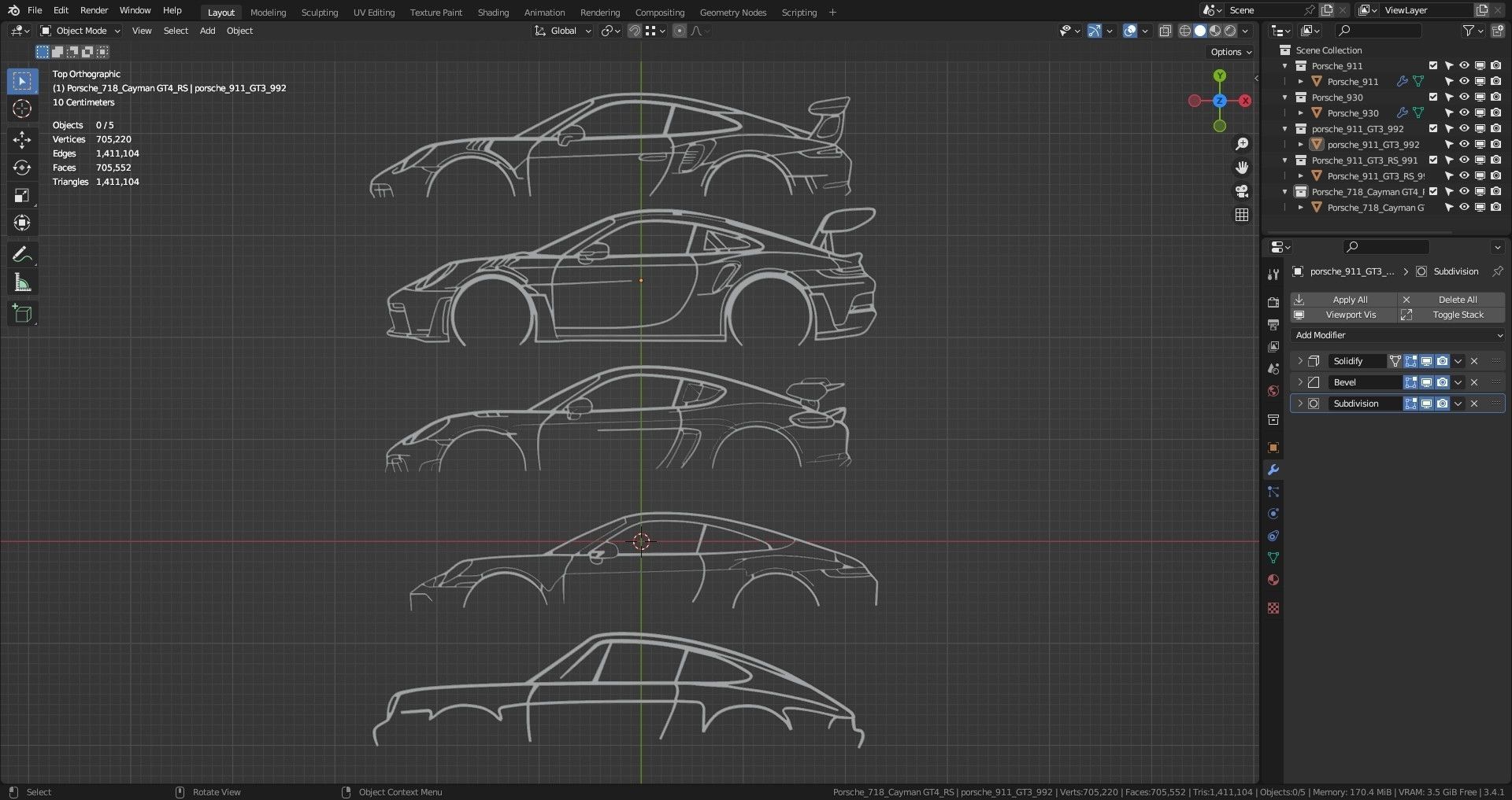 3D model Metal wall art car silhouette VR / AR / low-poly | CGTrader