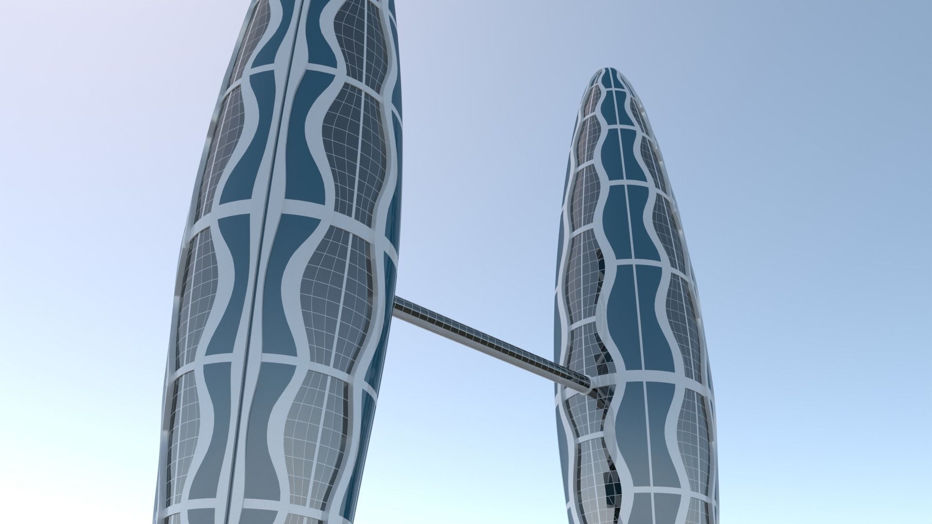 Future skyscraper 2023 3D model | CGTrader