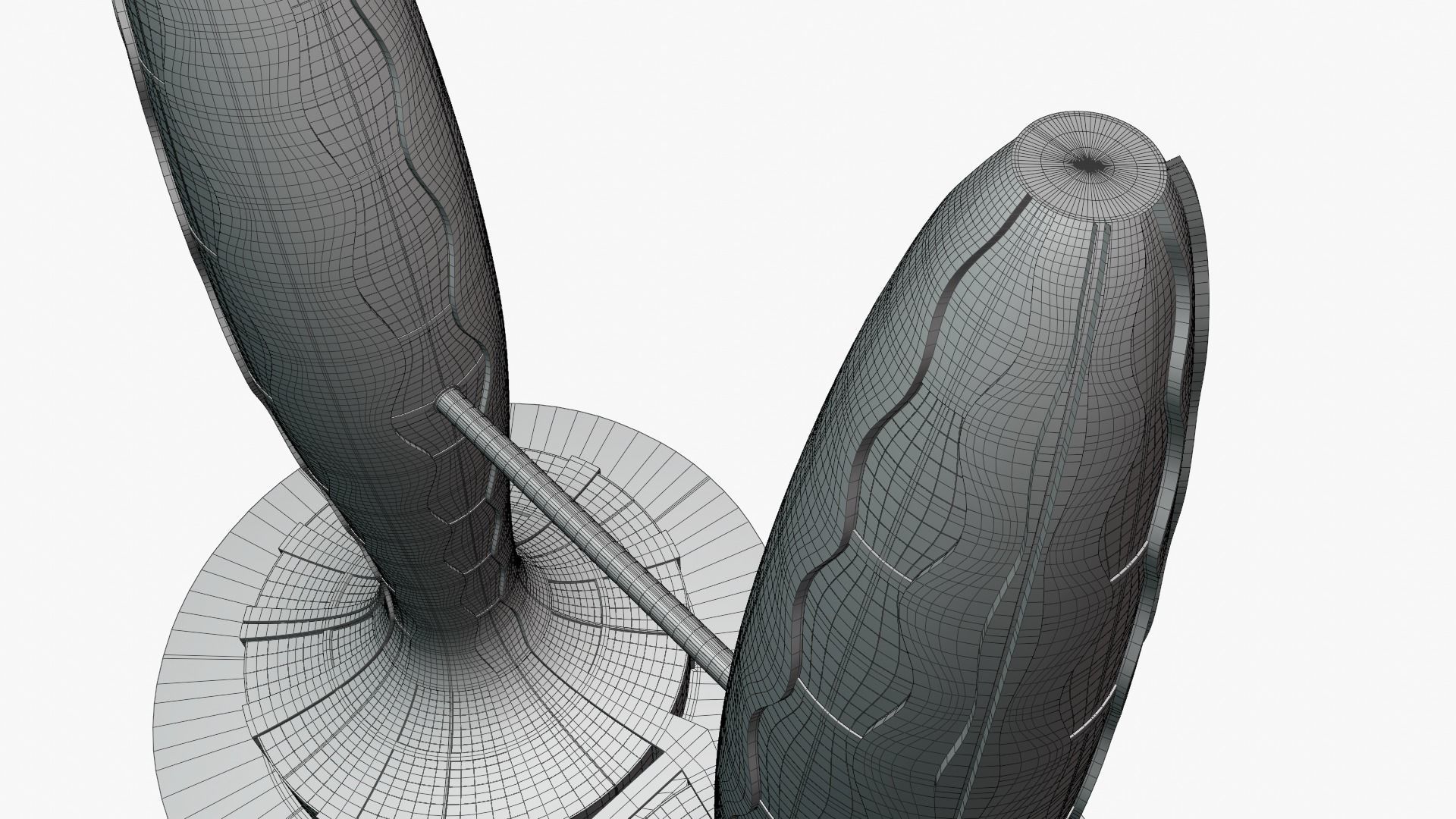 Future skyscraper 2023 3D model | CGTrader